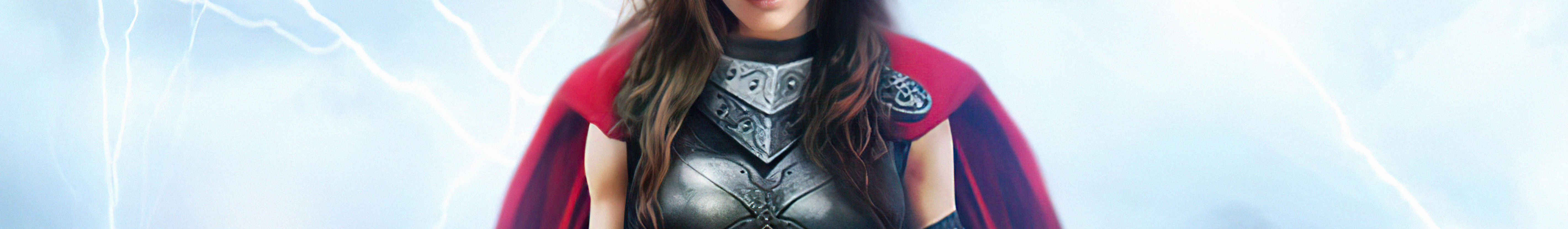 5680x832 Resolution Natalie Portman As Lady Thor FanArt 5680x832 ...