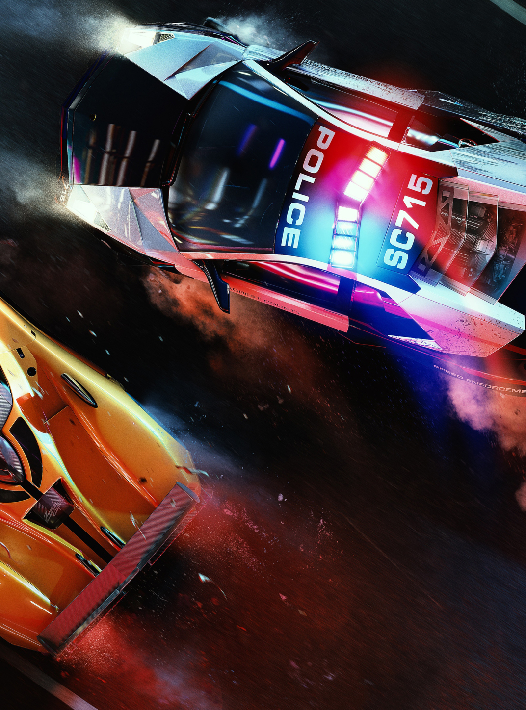 1072x1448 Resolution Need for Speed Hot Pursuit Police Chase 1072x1448 ...