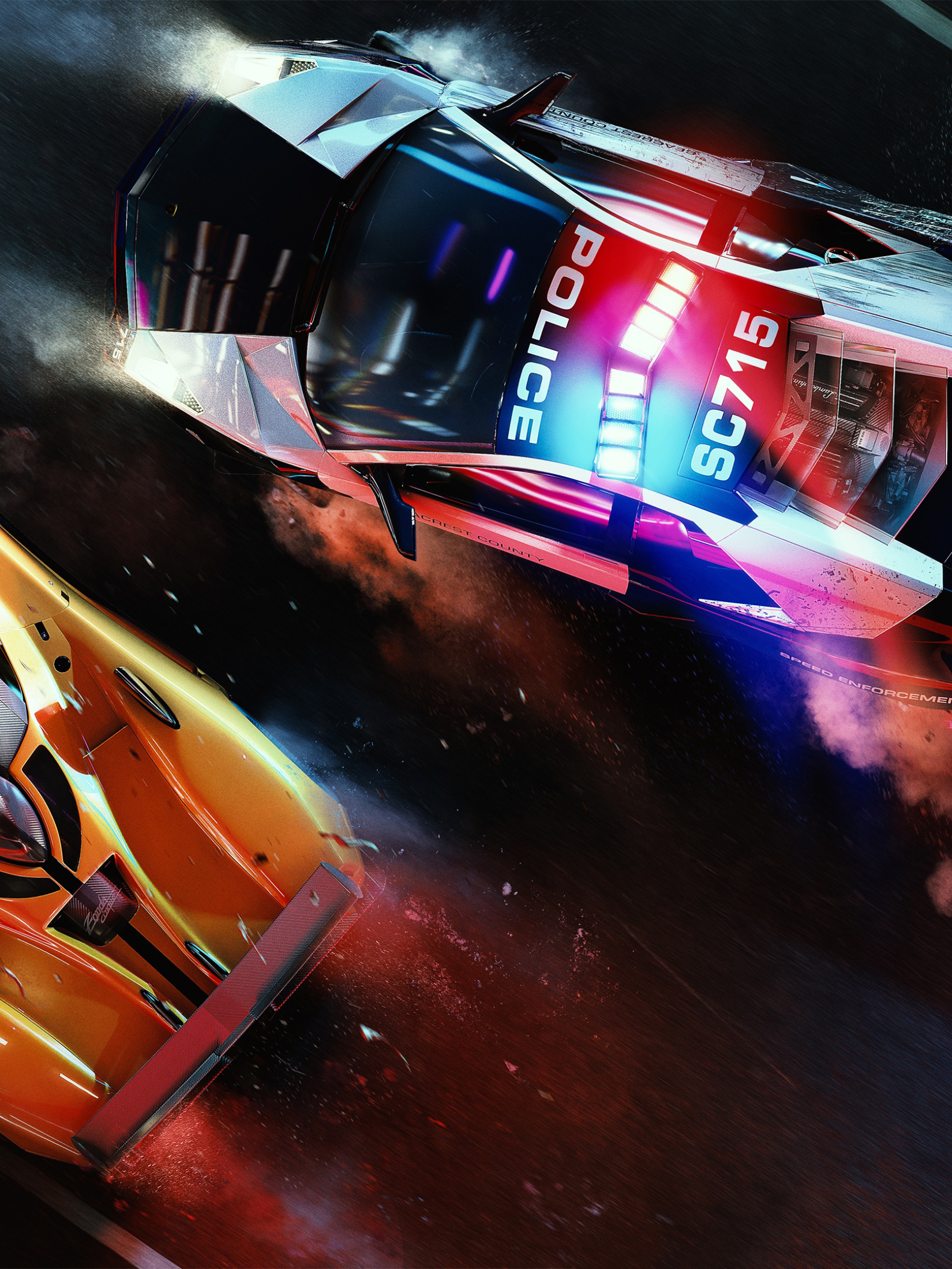 1650x2200 Resolution Need for Speed Hot Pursuit Police Chase 1650x2200 ...