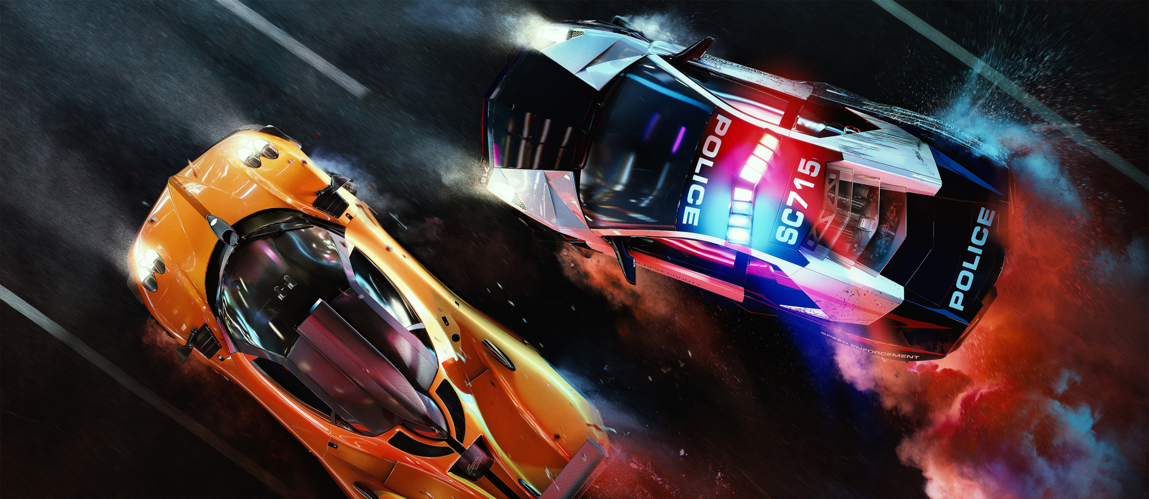2300x1000 Need for Speed Hot Pursuit Police Chase 2300x1000 Resolution ...