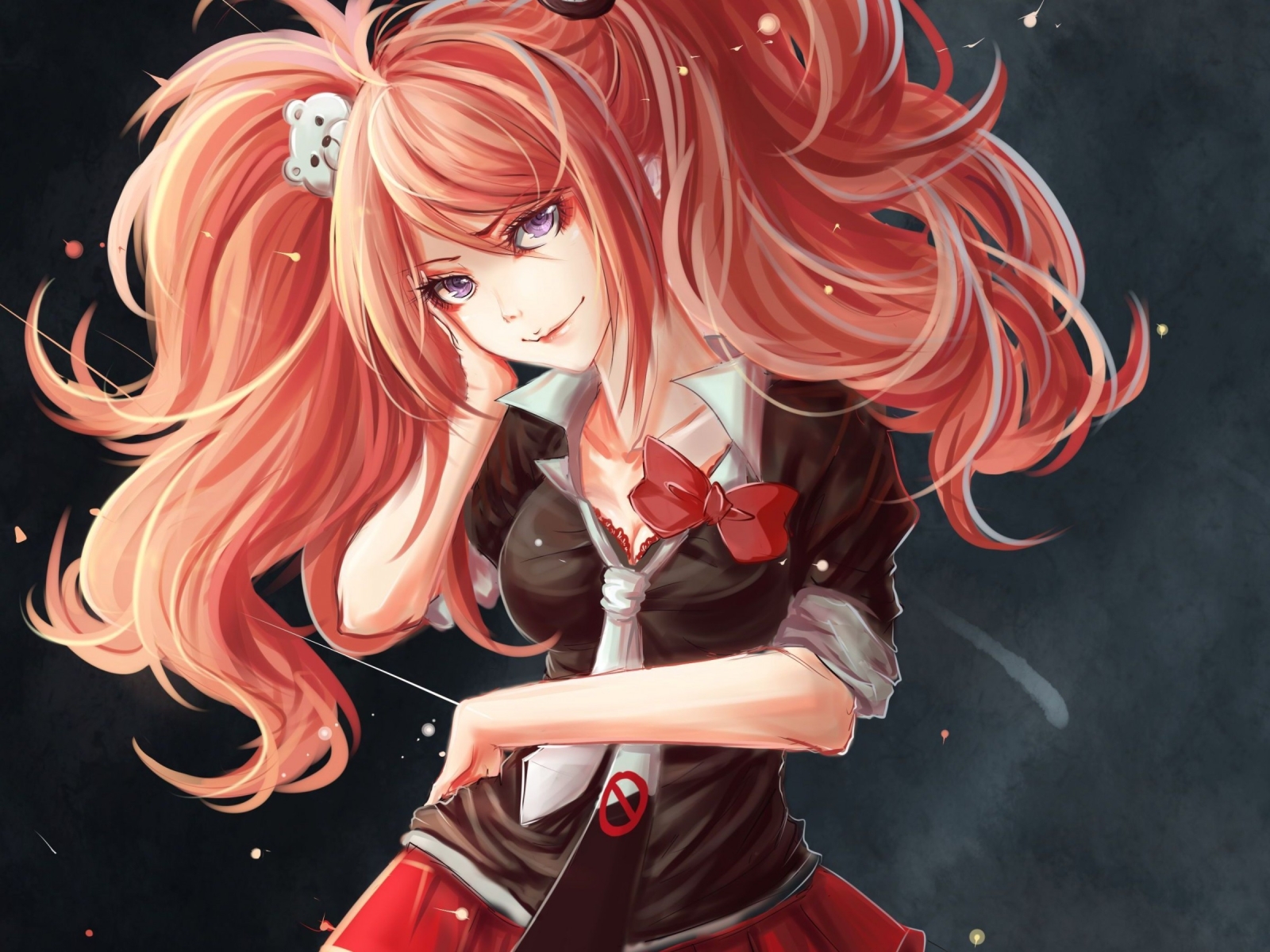 1600x1200 nekoshonen, enoshima junko, danganronpa 1600x1200 Resolution ...