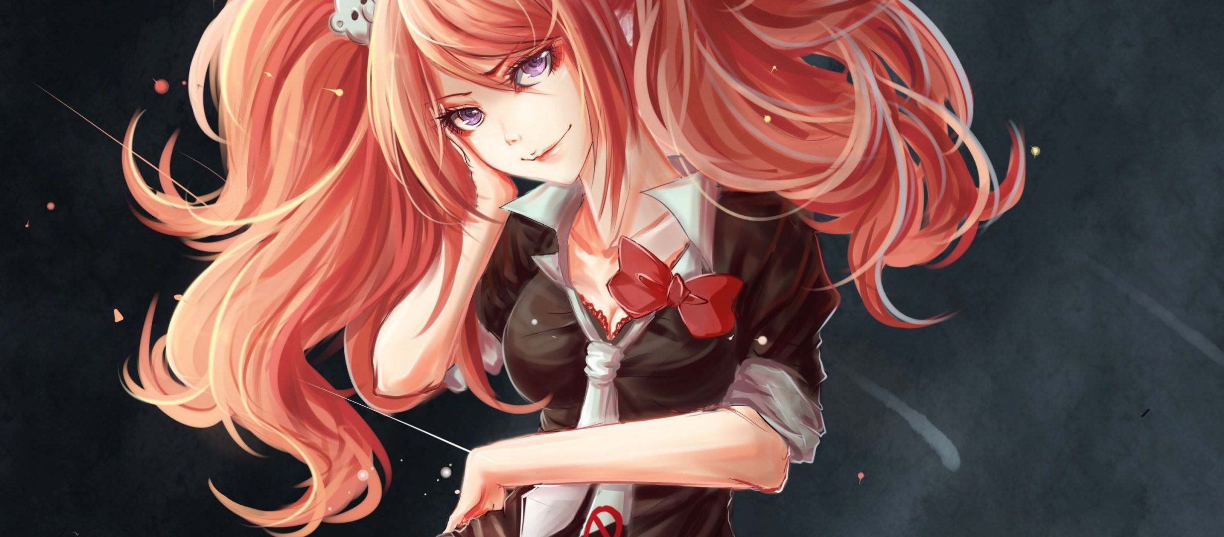 2460x1080 nekoshonen, enoshima junko, danganronpa 2460x1080 Resolution ...
