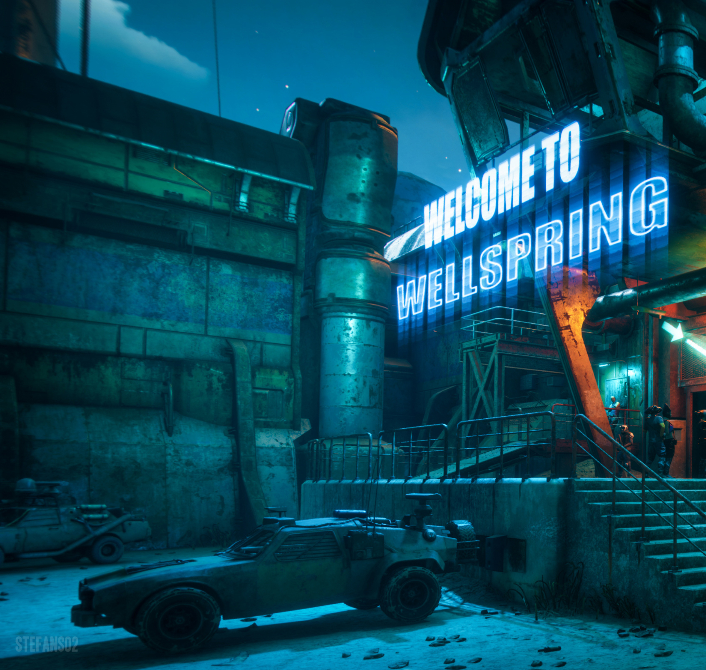 2356x2234 Resolution Neon City RAGE 2 2356x2234 Resolution Wallpaper ...