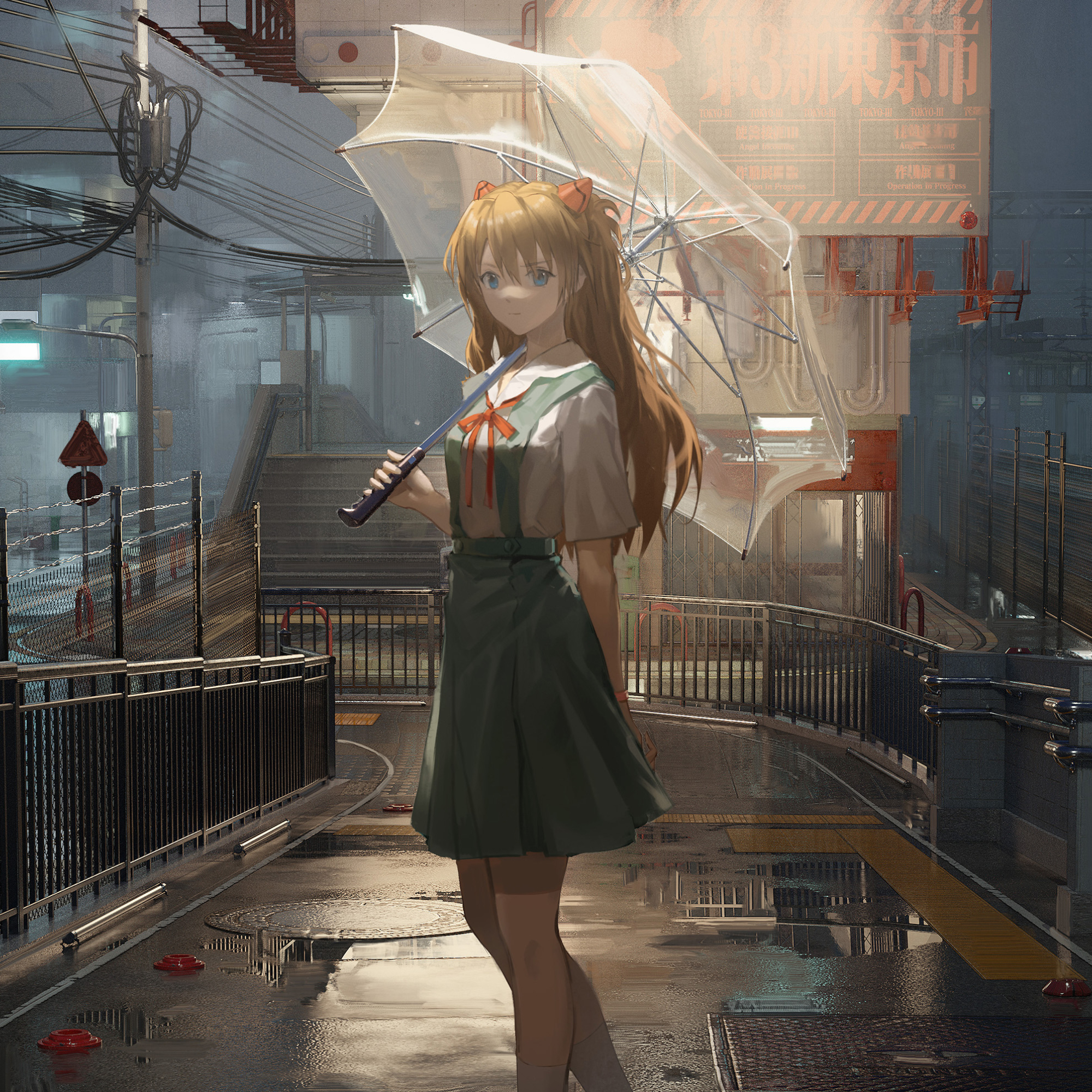 2000x2000 Resolution Neon Genesis Evangelion 4K 2000x2000 Resolution ...
