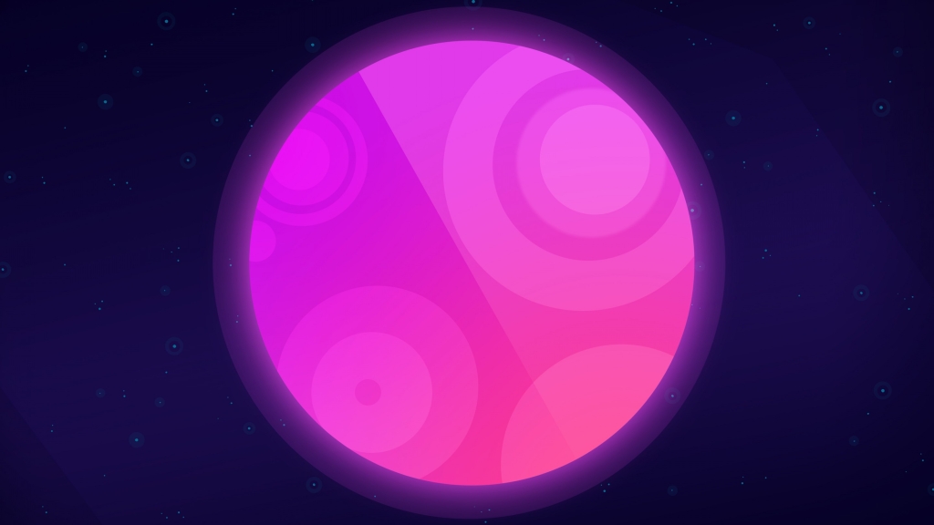 1024x576 Resolution Neon Moon Art 1024x576 Resolution Wallpaper ...