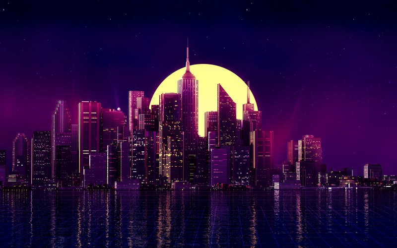 800x500 Resolution Neon New York City 800x500 Resolution Wallpaper ...