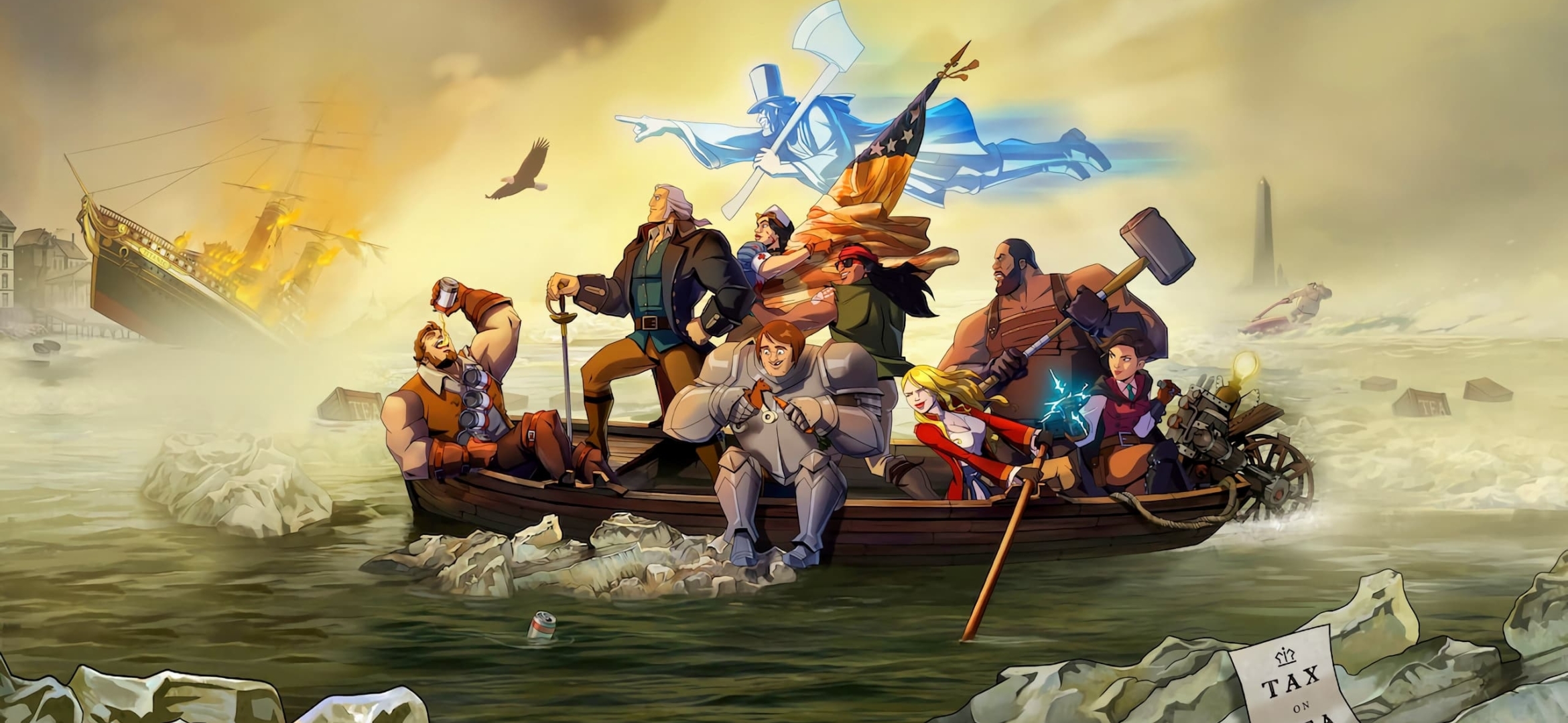 2340x1080 Resolution Netflix America The Motion Picture 2340x1080 ...