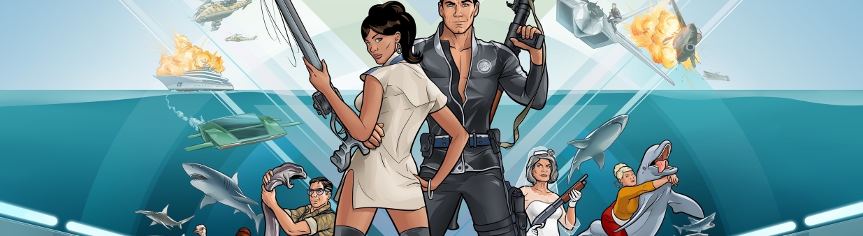 1235x338 Netflix Archer 1235x338 Resolution Wallpaper, HD TV Series 4K ...