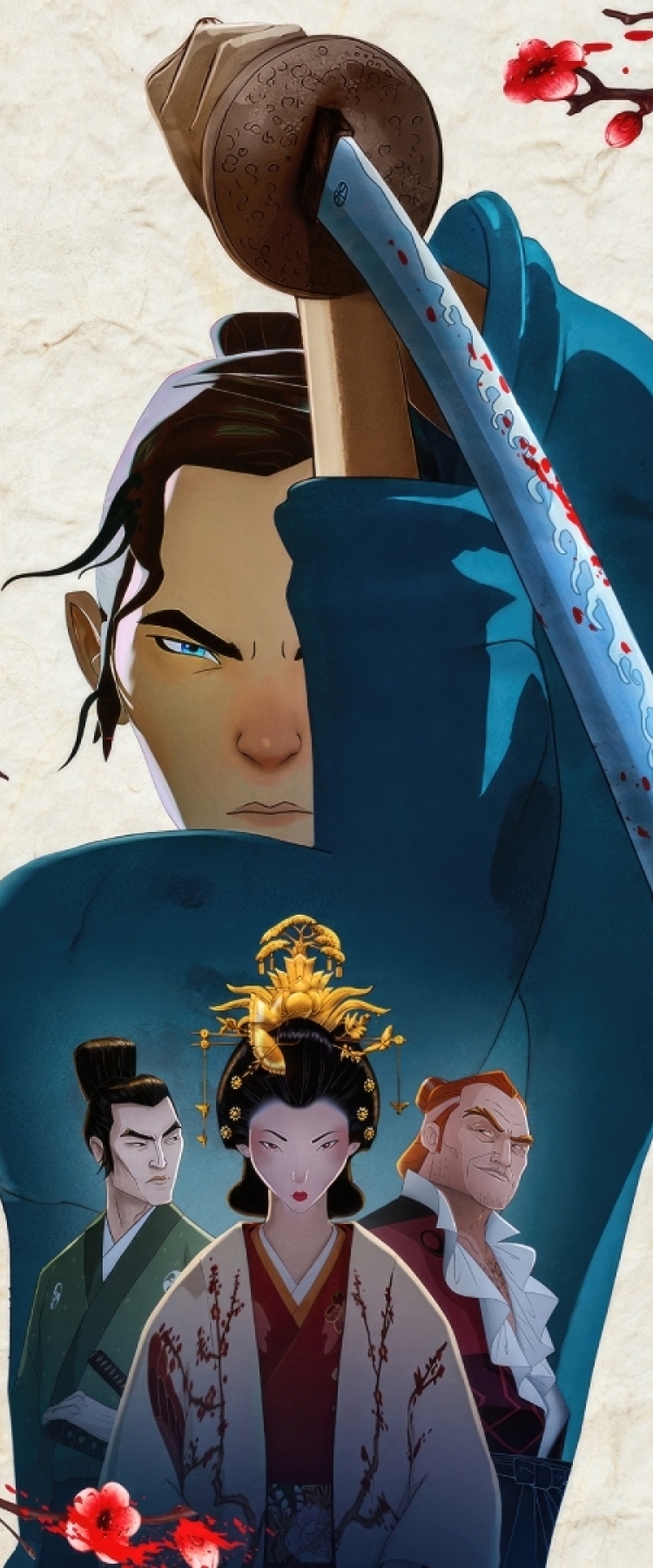 750x1800 Resolution Netflix Blue Eye Samurai Season 1 750x1800 ...