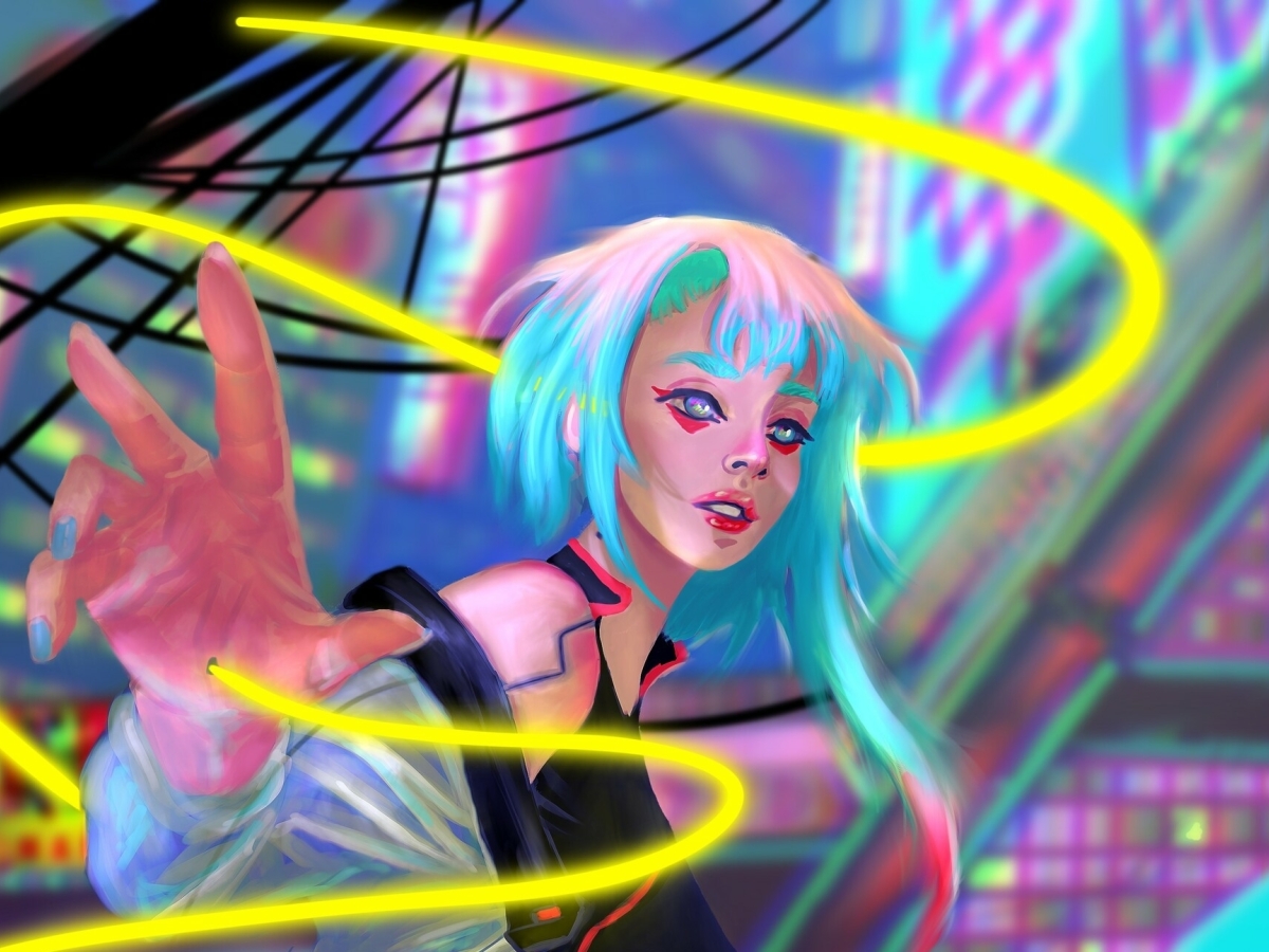 1200x900 Resolution Netflix Cyberpunk Edgerunners HD Lucy FanArt ...