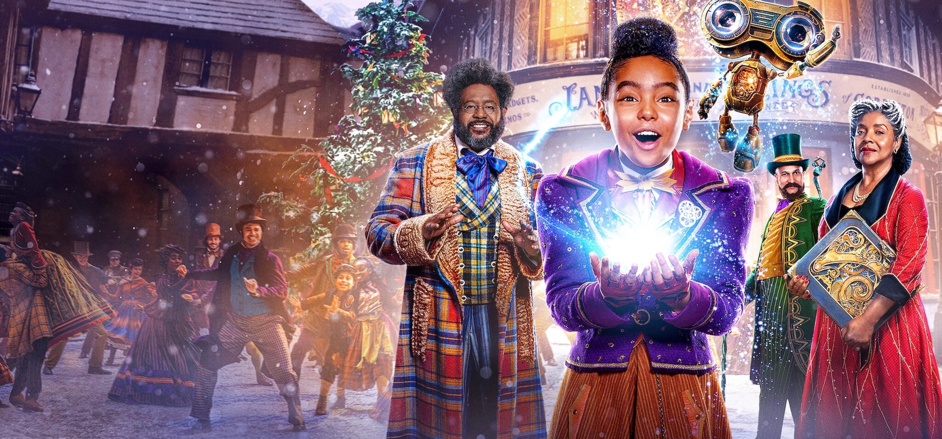 3088x1440 Resolution Netflix Jingle Jangle Movie 3088x1440 Resolution ...