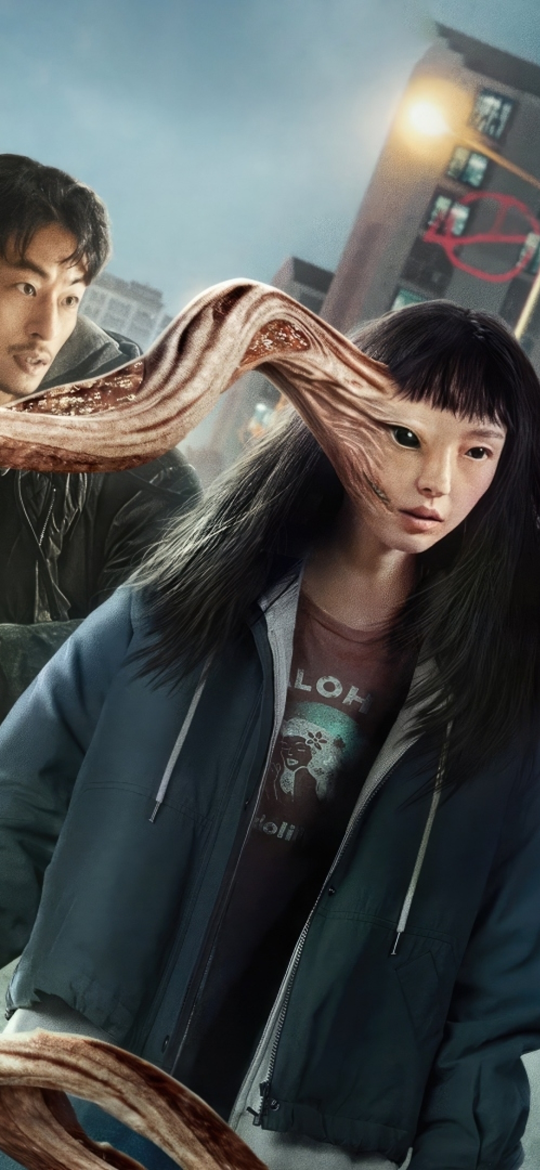 1080x2340 Resolution Netflix Parasyte The Grey 1080x2340 Resolution ...