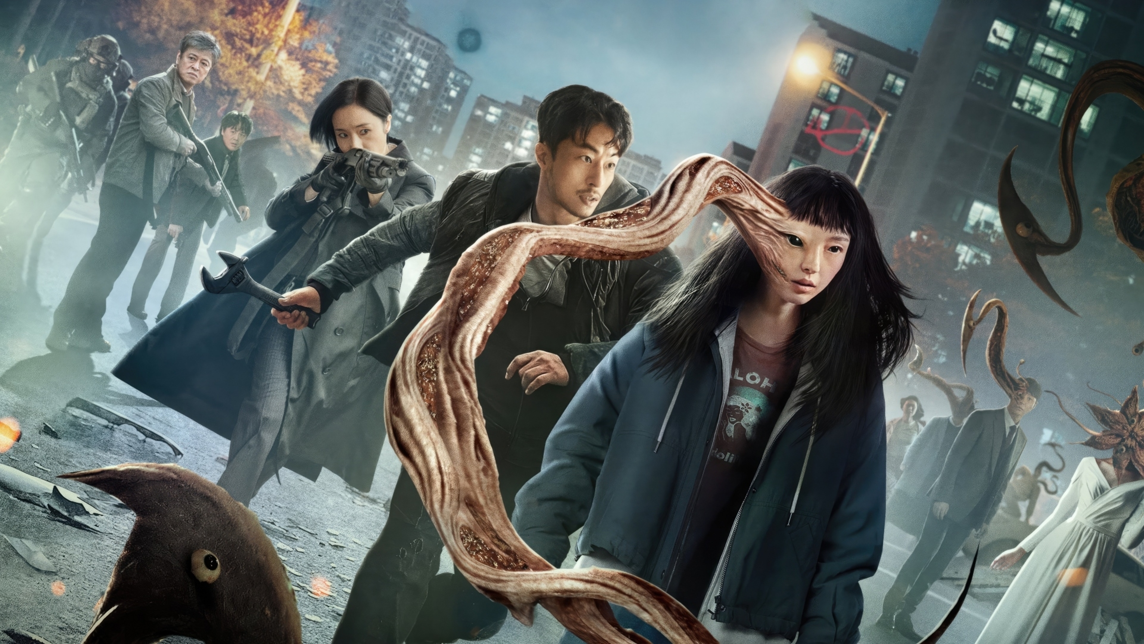 3840x2161 Resolution Netflix Parasyte The Grey 3840x2161 Resolution ...