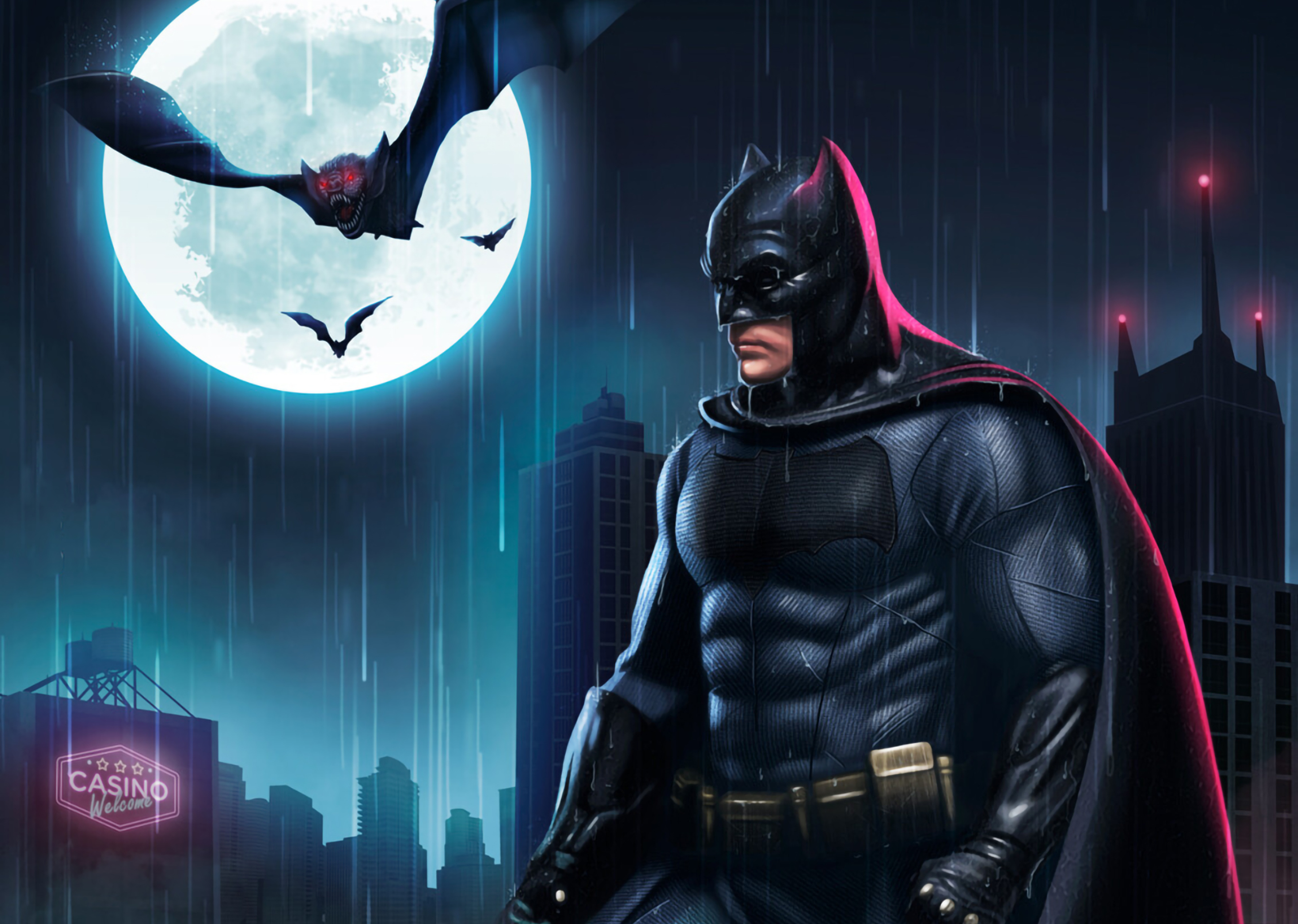 2920x2080 Resolution New Batman 2020 Art 2920x2080 Resolution Wallpaper ...