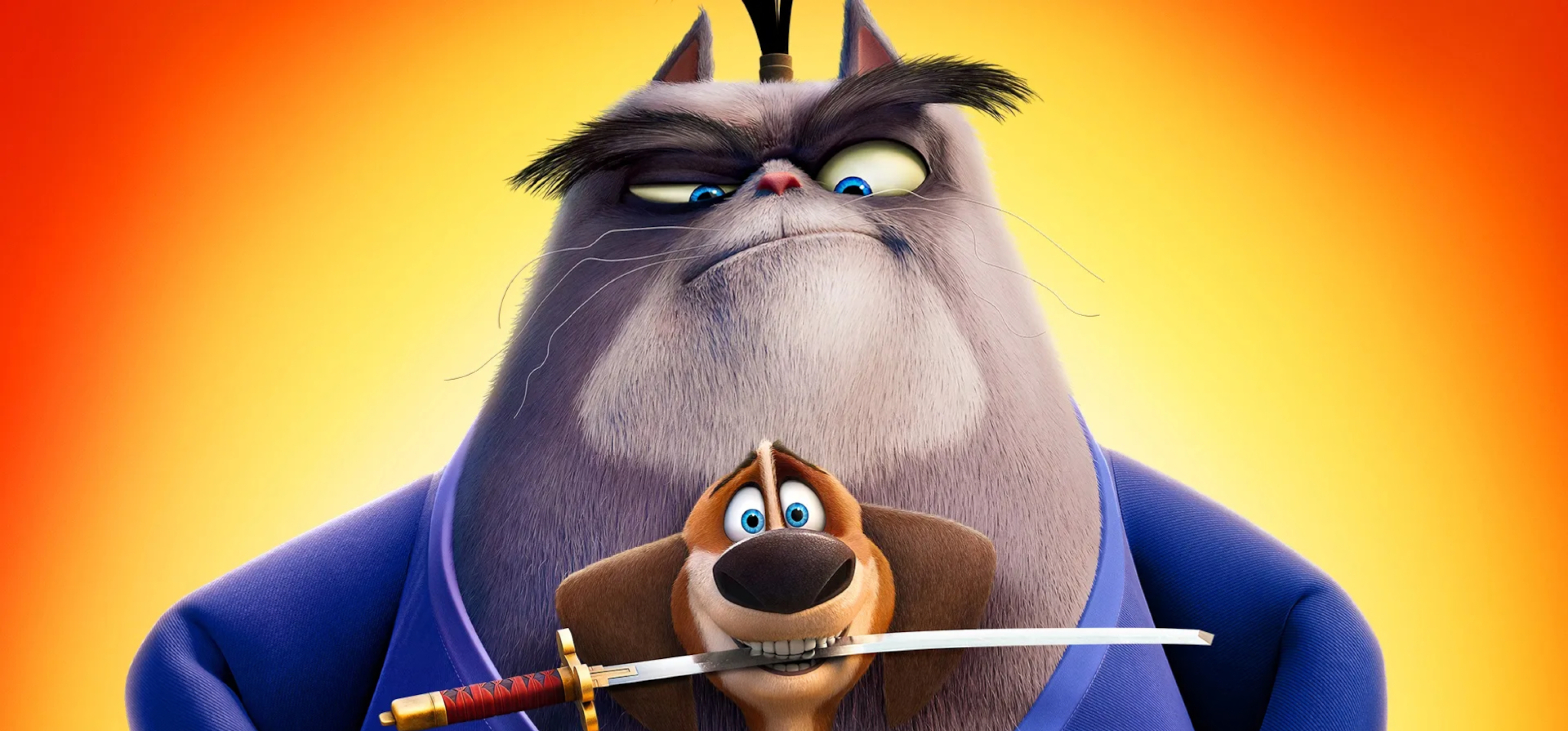 3088x1440 Resolution New Paws Of Fury The Legend Of Hank Movie Poster ...