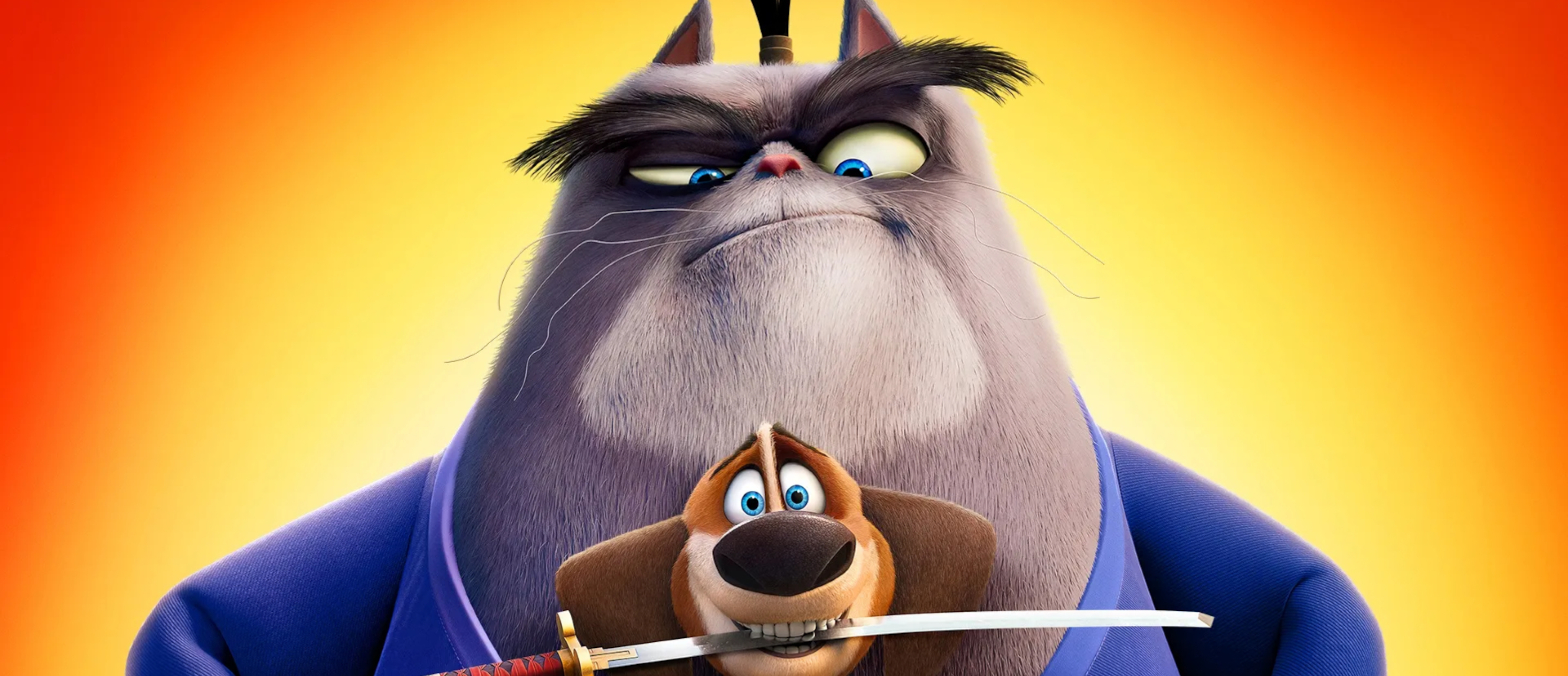3340x1440 Resolution New Paws Of Fury The Legend Of Hank Movie Poster ...