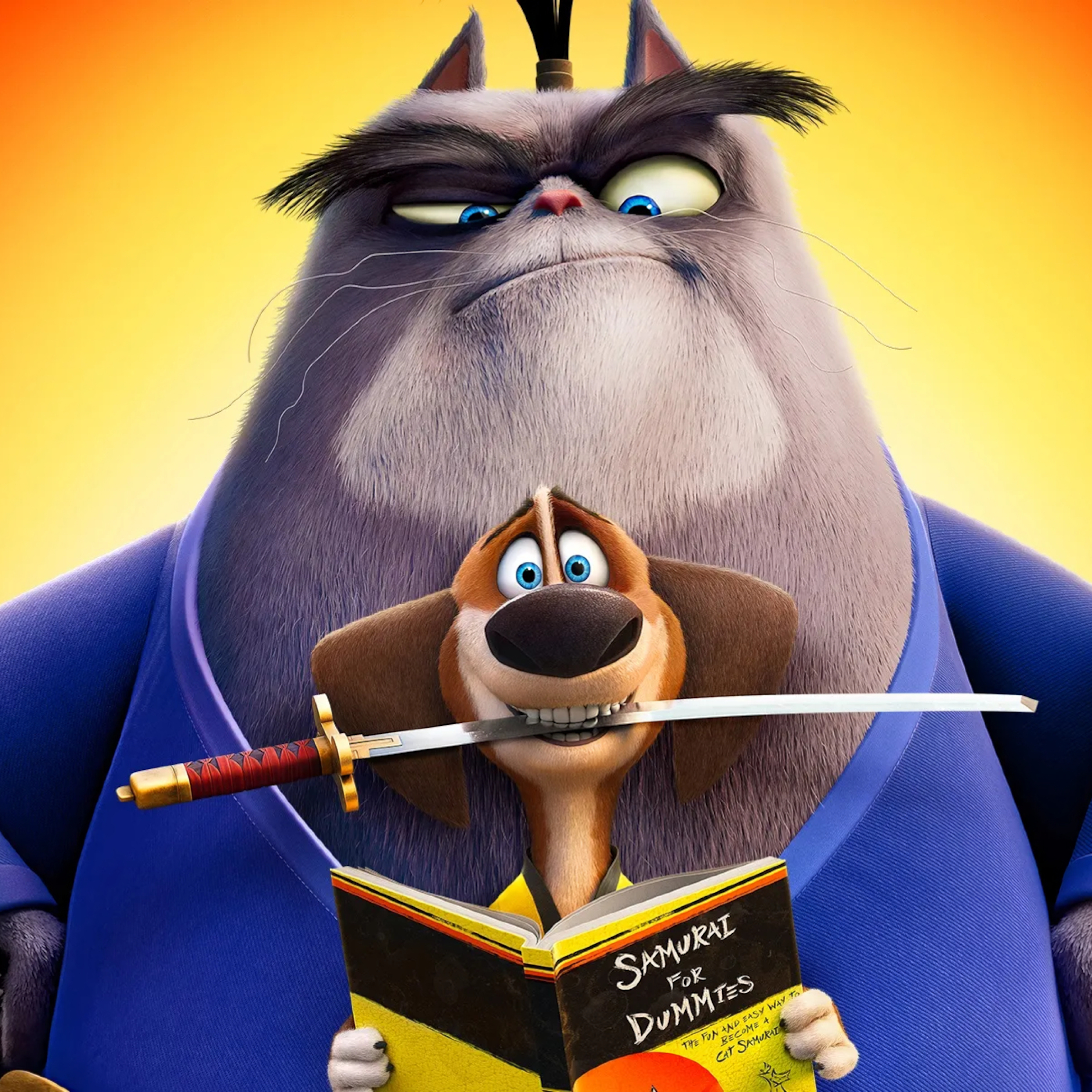 3840x3840 Resolution New Paws Of Fury The Legend Of Hank Movie Poster ...