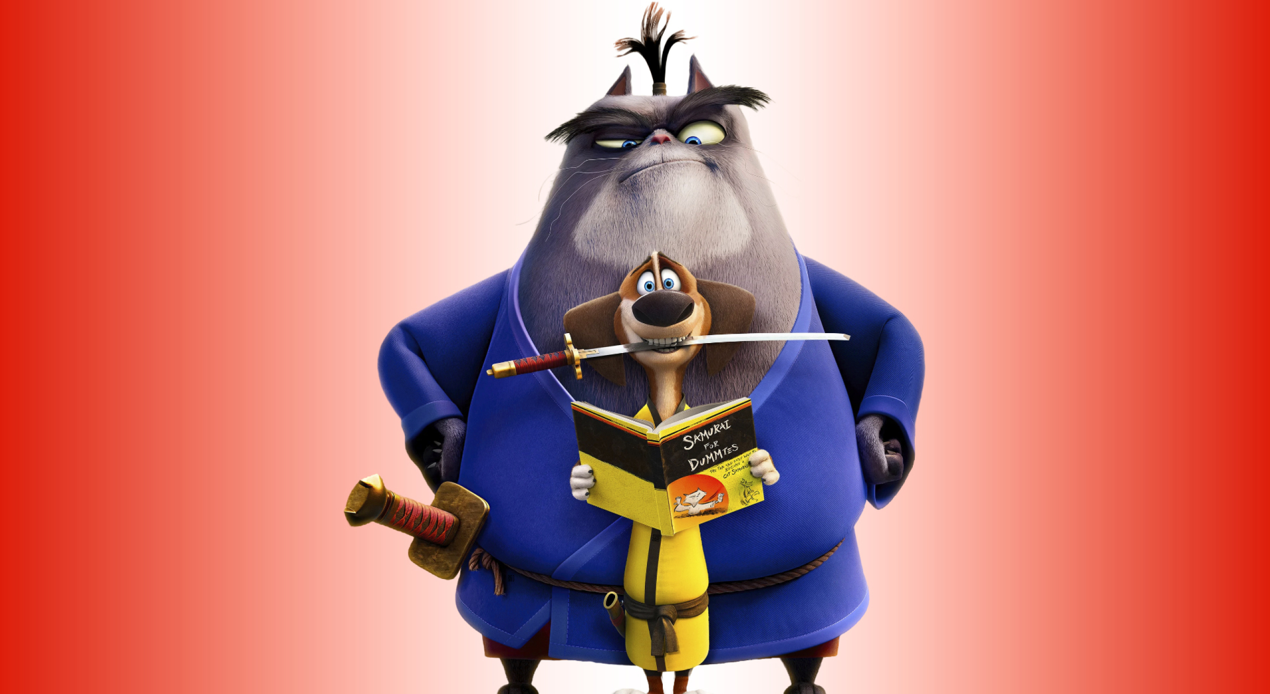 2560x1400 Resolution New Paws Of Fury The Legend Of Hank Movie ...