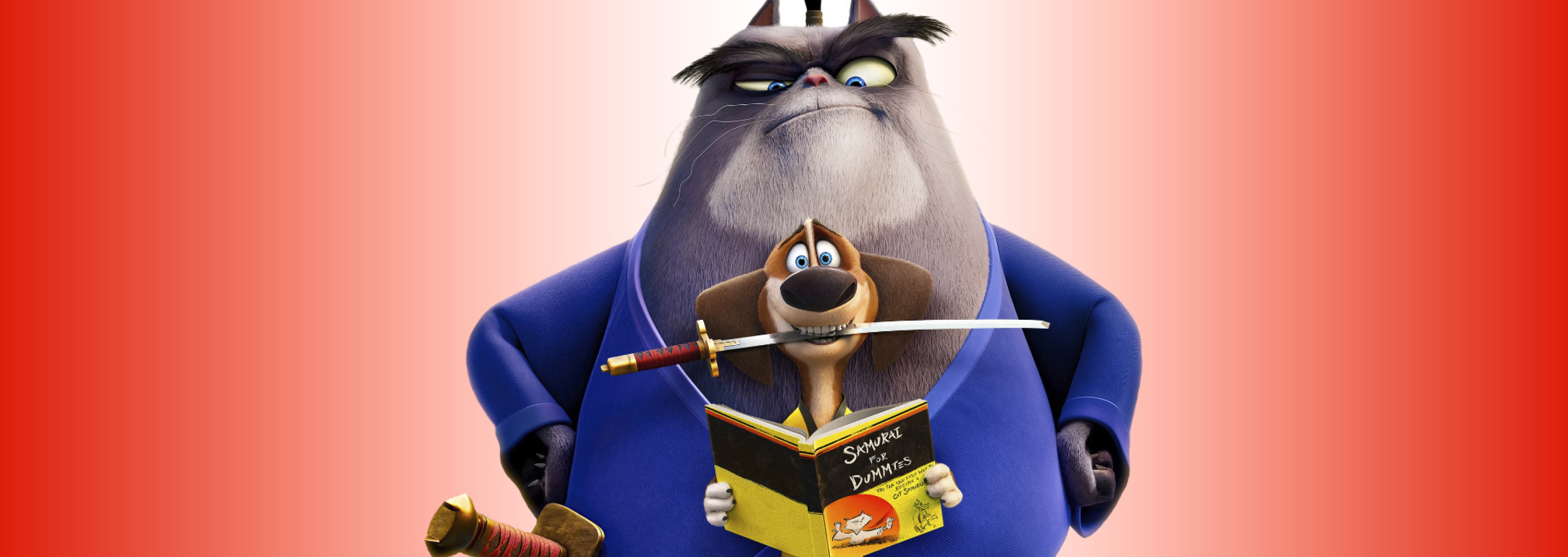 3040x1080 Resolution New Paws Of Fury The Legend Of Hank Movie ...