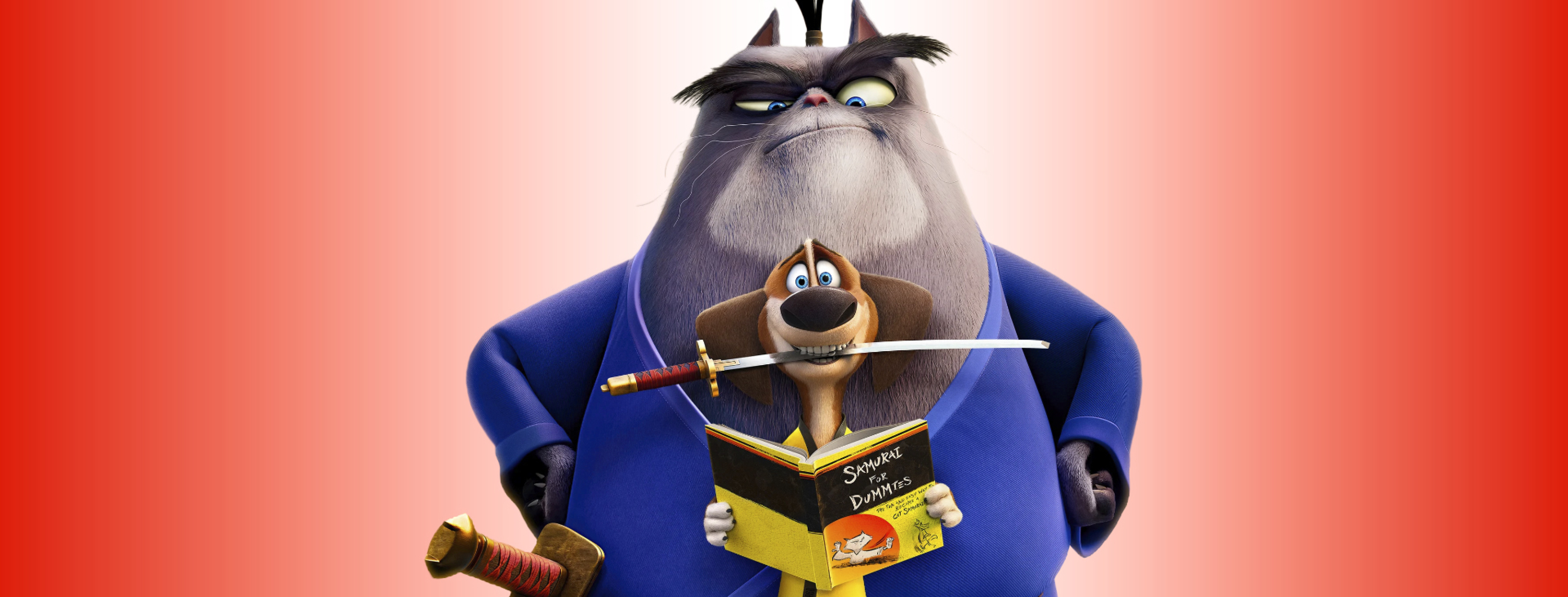 7560x2880 New Paws Of Fury The Legend Of Hank Movie 7560x2880 ...