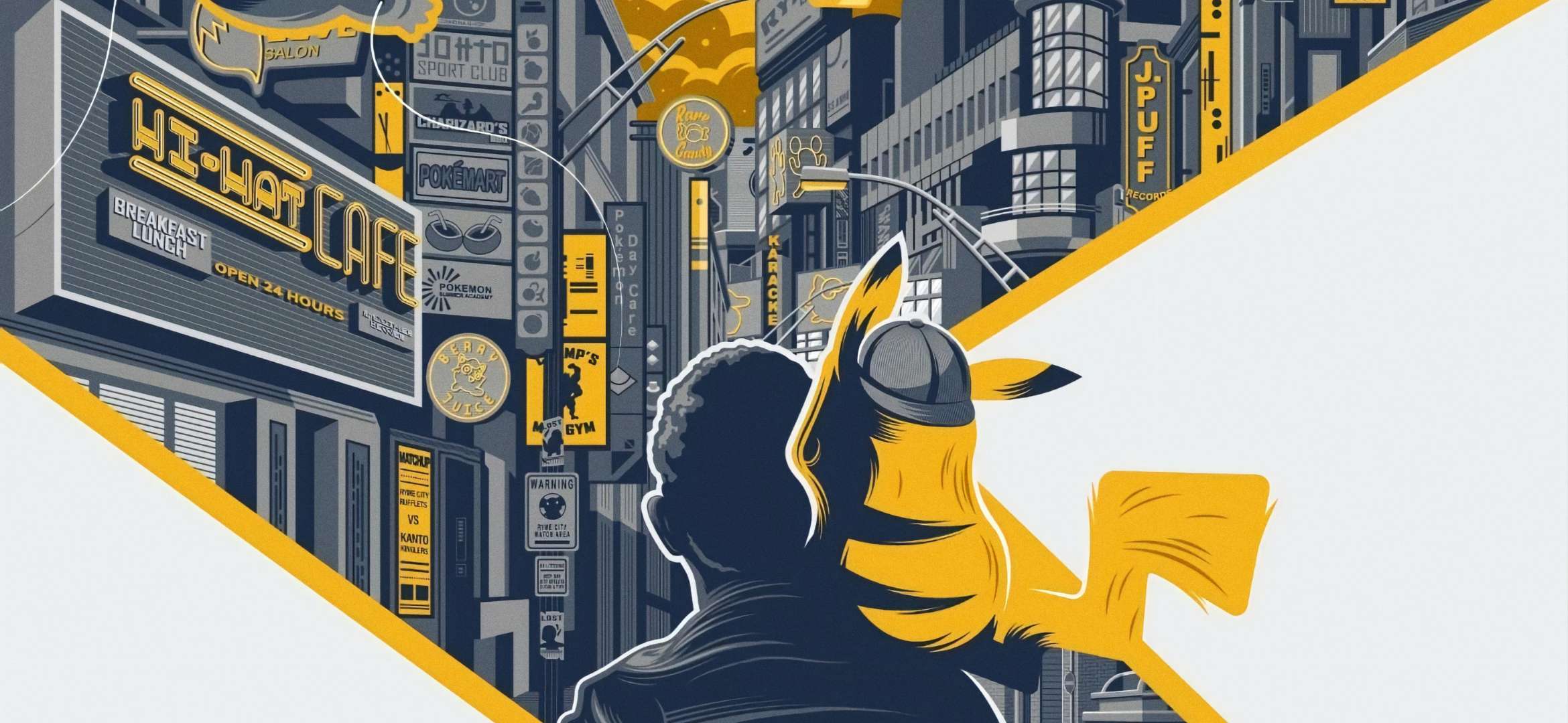 2340x1080 New Pokemon Detective Pikachu Movie Poster 2340x1080 ...