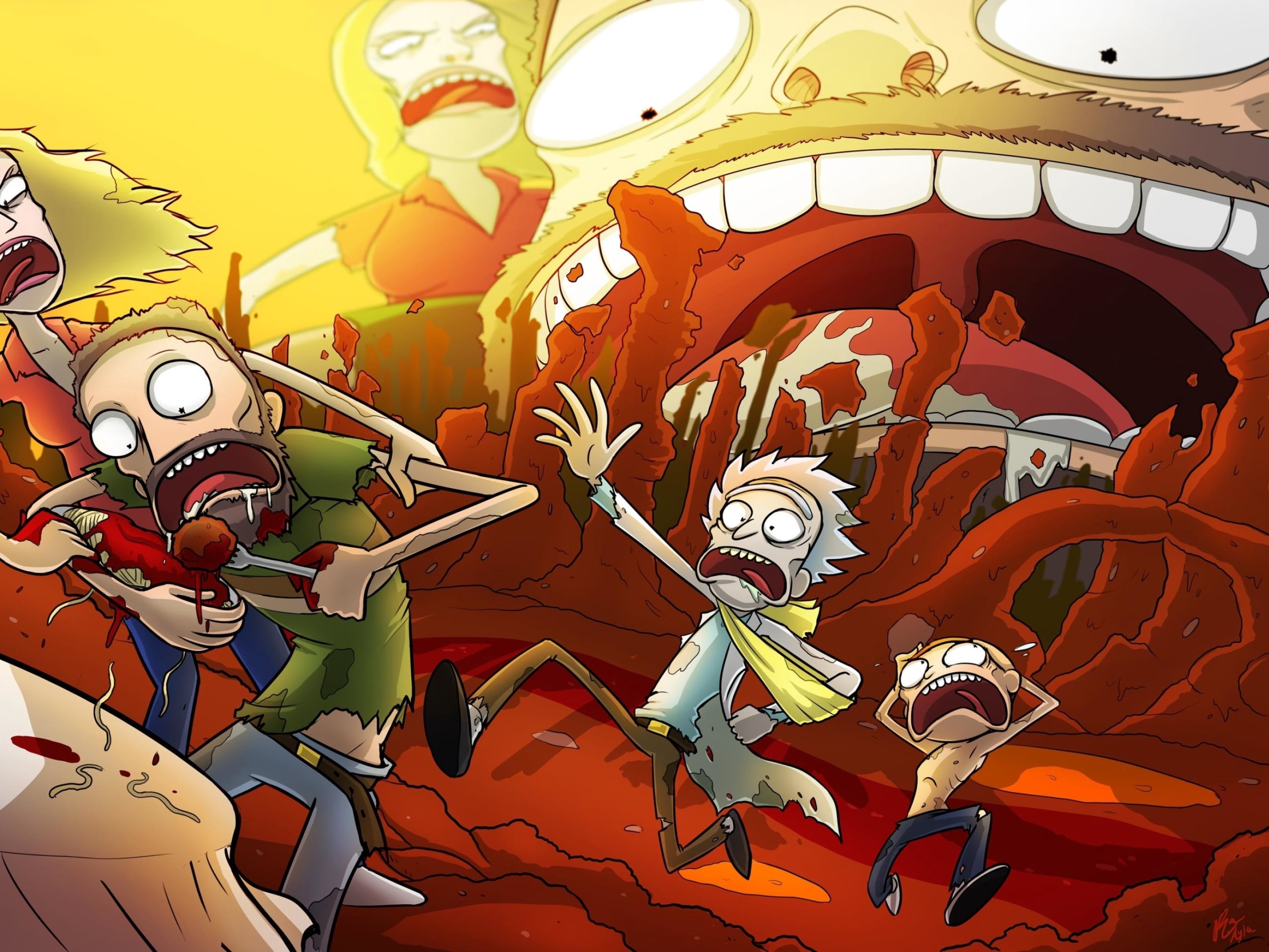 3200x2400 Resolution New Rick And Morty 2020 3200x2400 Resolution ...