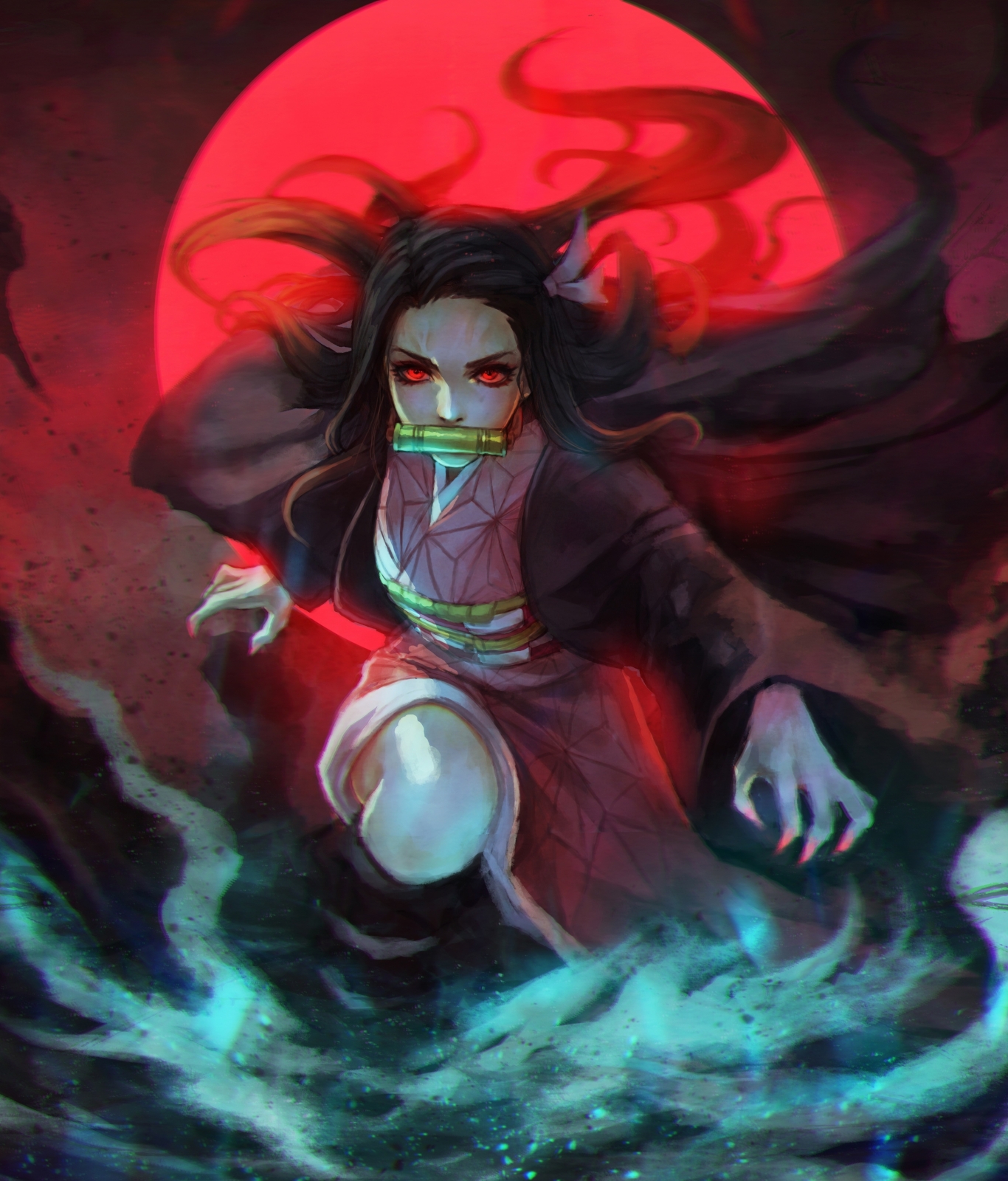1366x1600 Resolution Nezuko Kamado 4K Art 1366x1600 Resolution ...