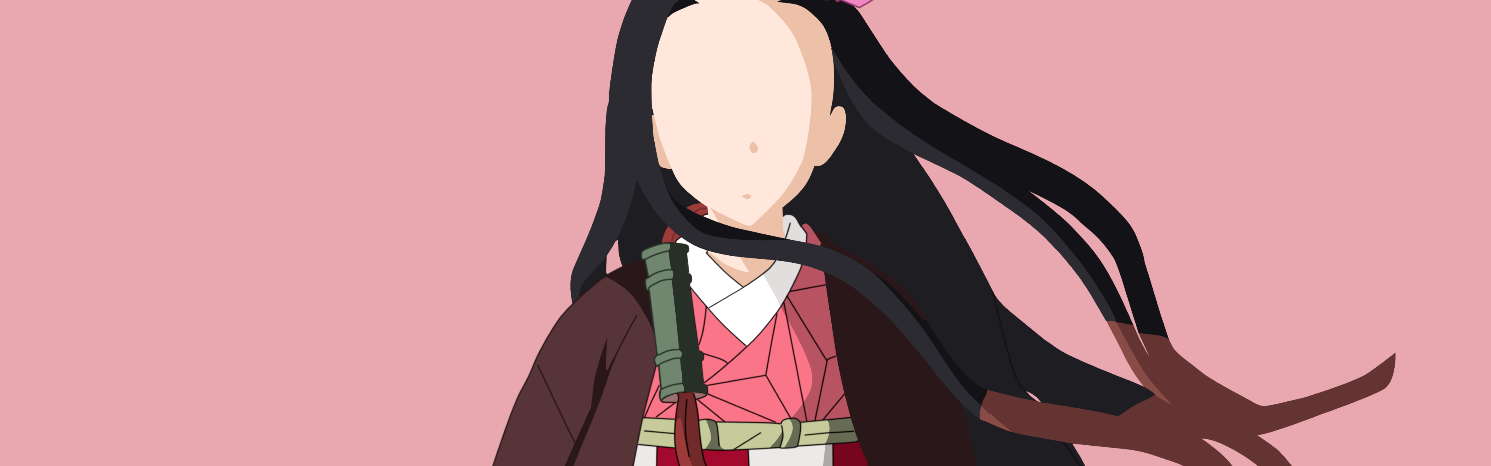 5120x1600 Resolution Nezuko Kamado Demon Slayer HD Minimal 5120x1600 ...