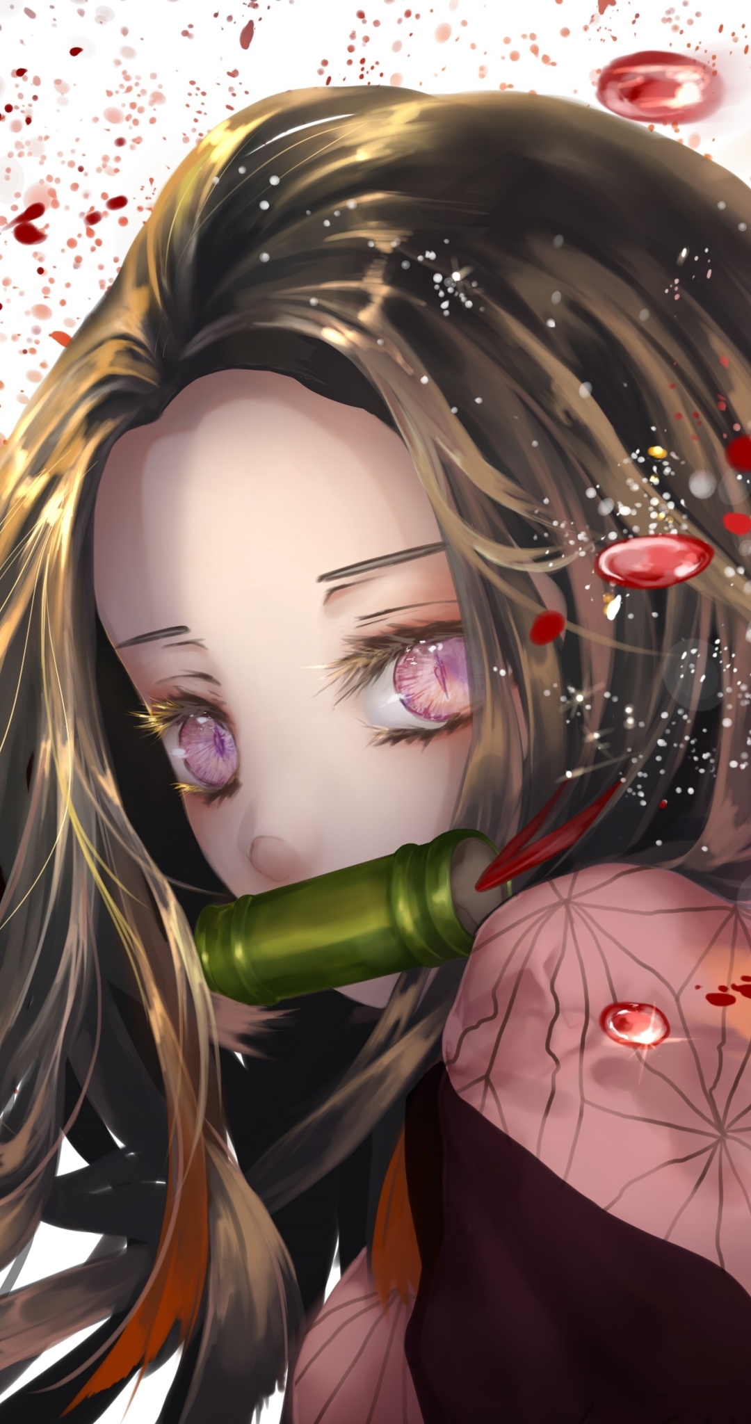 1080x2048 Nezuko Kamado Kimetsu no Yaiba Art 1080x2048 Resolution ...