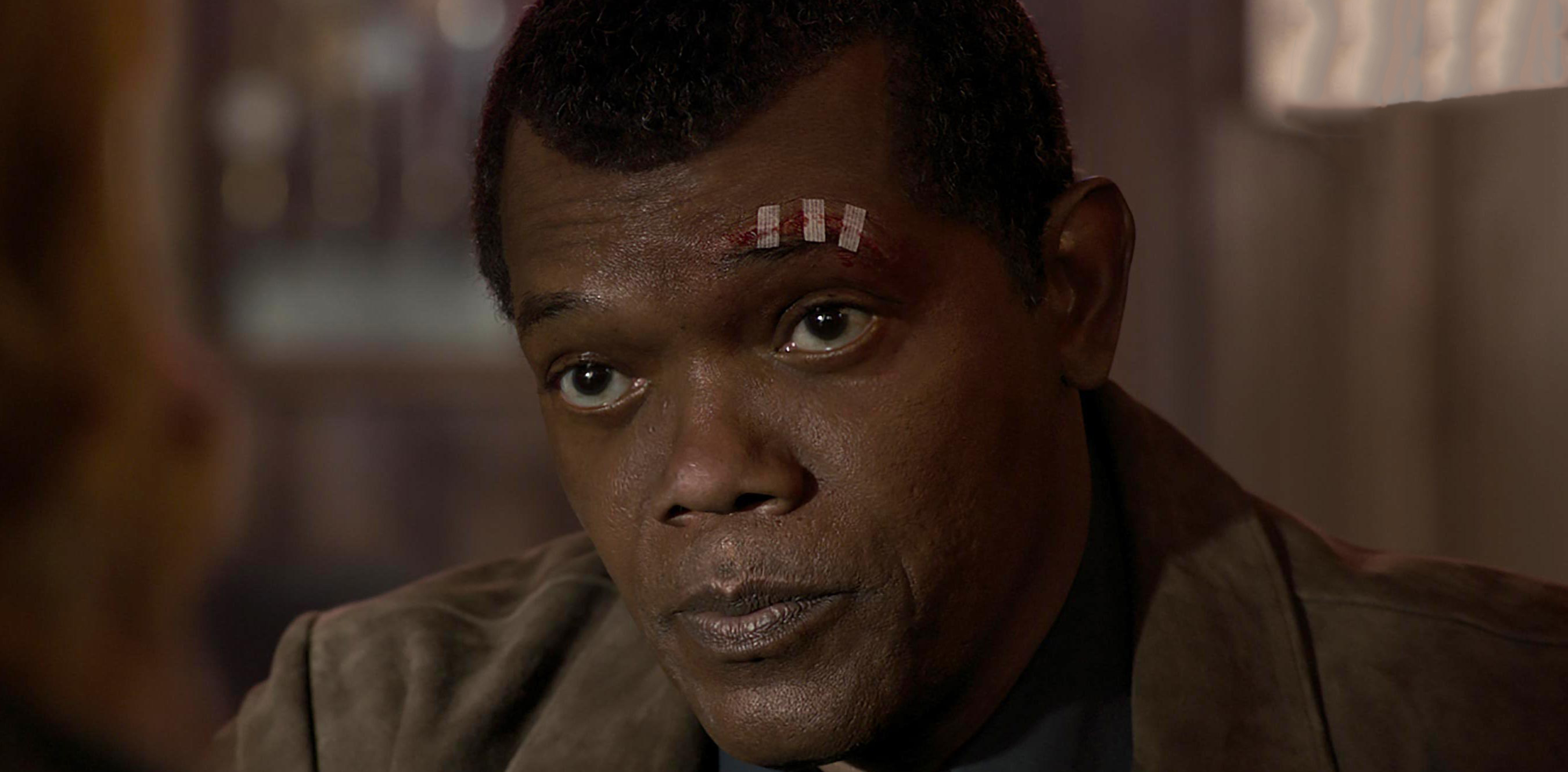 5120x2520 Resolution Nick Fury In Captain Marvel Movie 5120x2520 ...