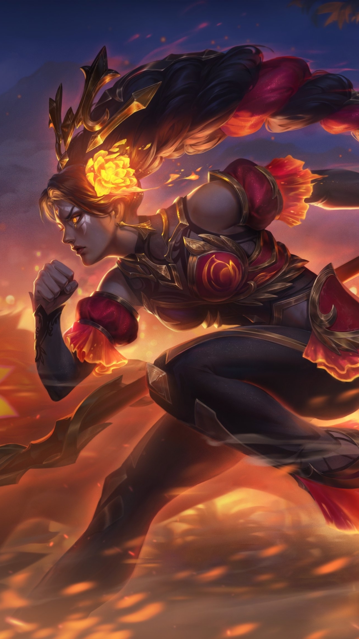 1152x2048 Resolution Nidalee League Of Legends Illustration 1152x2048 ...