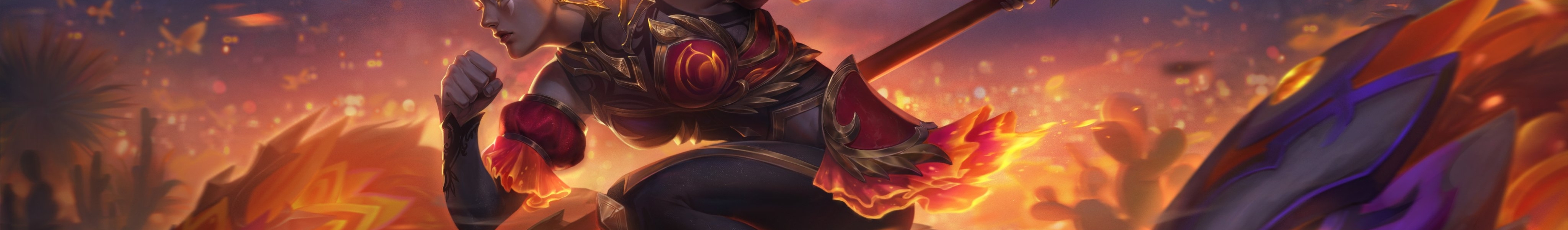 5680x832 Resolution Nidalee League Of Legends Illustration 5680x832 ...