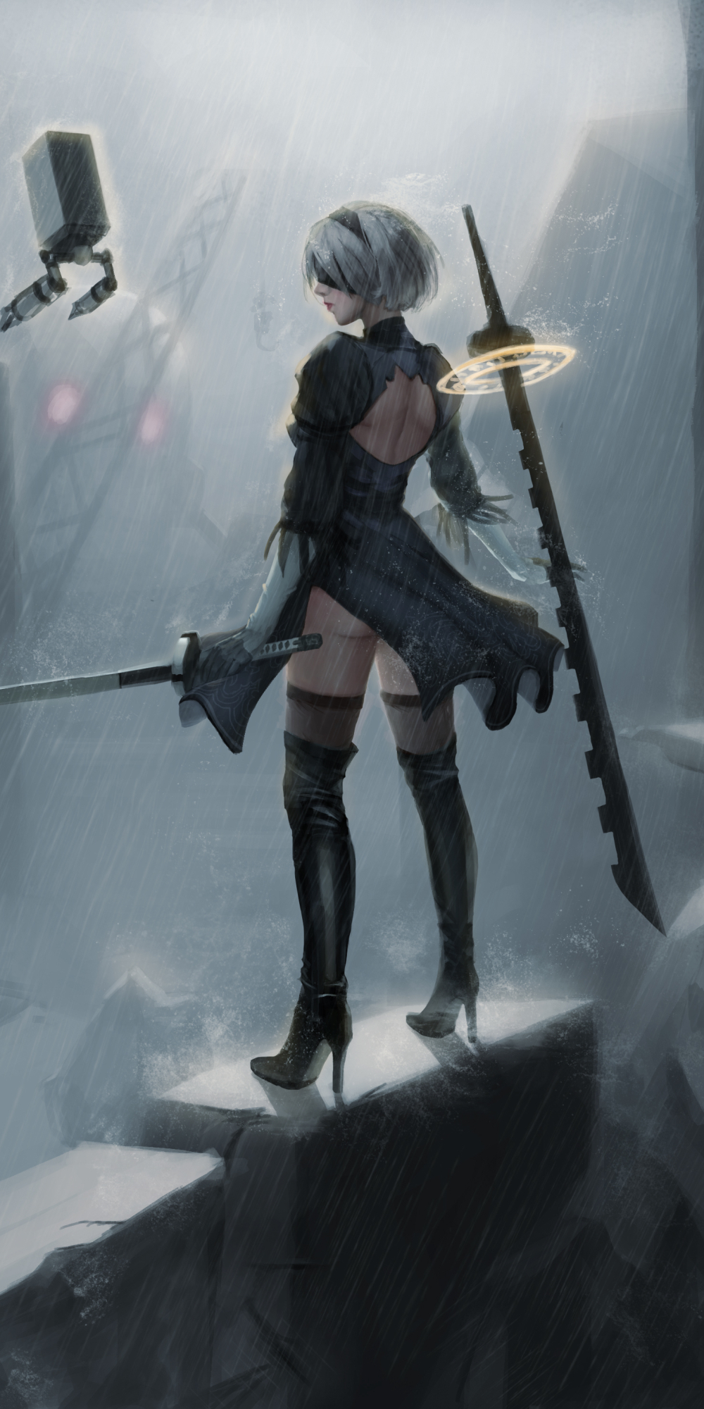 1000x2000 Resolution Nier Automata 1000x2000 Resolution Wallpaper ...