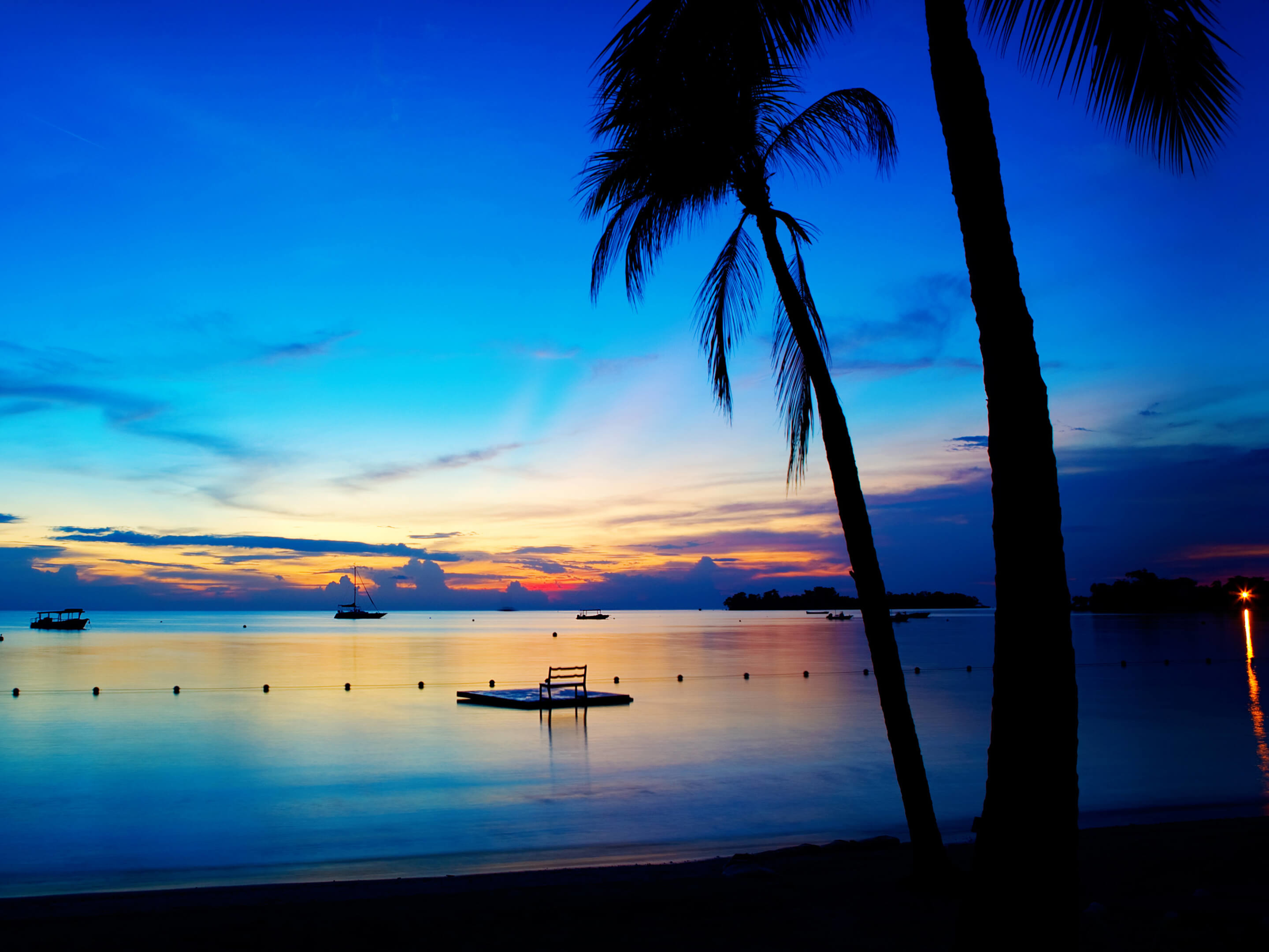 4000x3000 Resolution Night at Beach 4K 4000x3000 Resolution Wallpaper ...