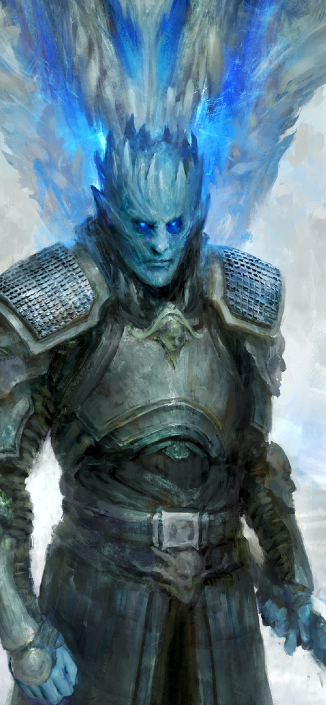 1125x2432 Resolution Night King Game Of Thrones 2019 FanArt 1125x2432 ...