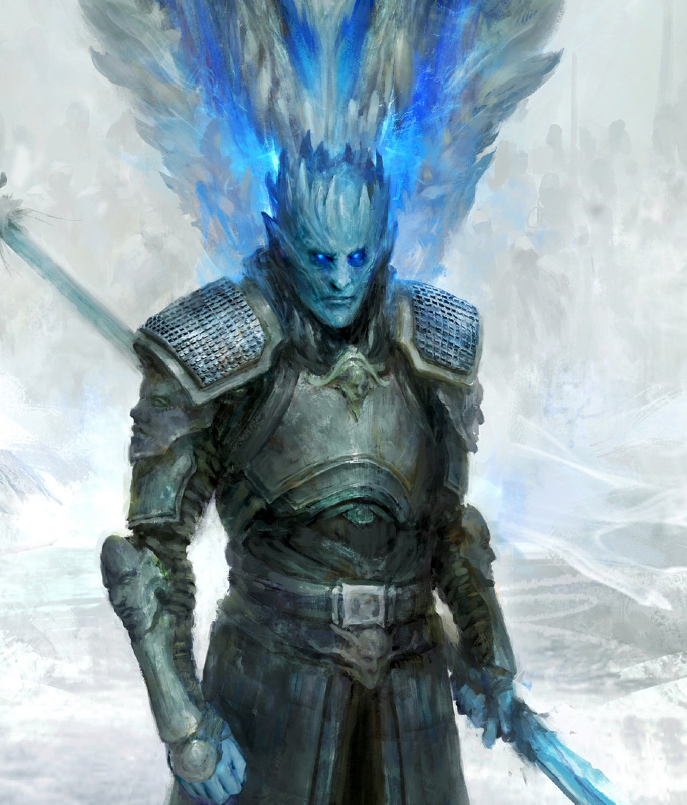 1366x1600 Resolution Night King Game Of Thrones 2019 FanArt 1366x1600 ...