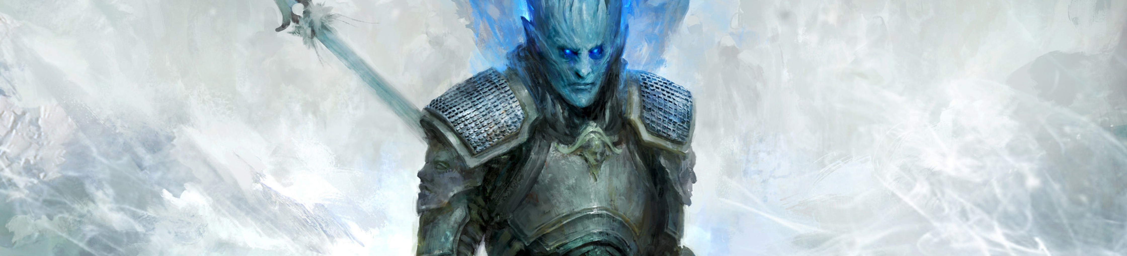 4480x1020 Resolution Night King Game Of Thrones 2019 FanArt 4480x1020 ...