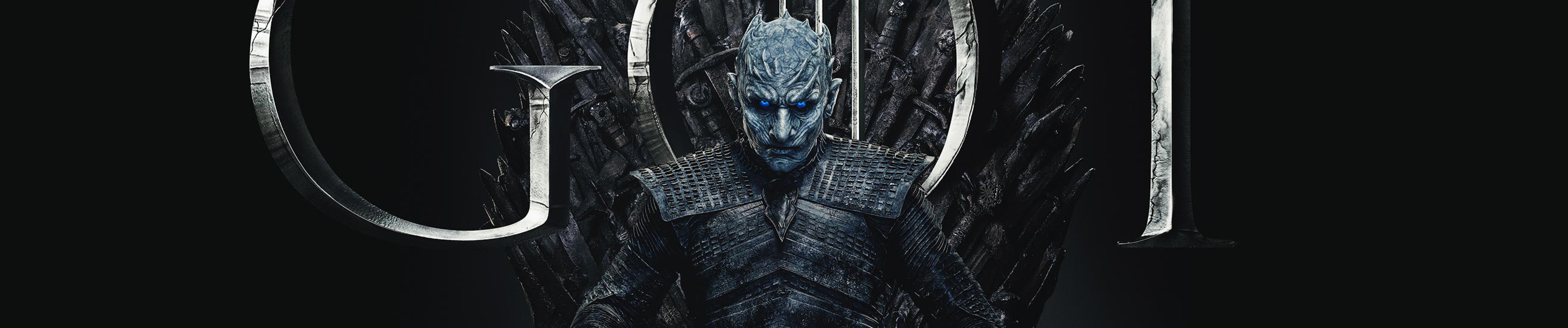 6880x1440 Resolution Night King Game of Thrones Season 8 Poster ...