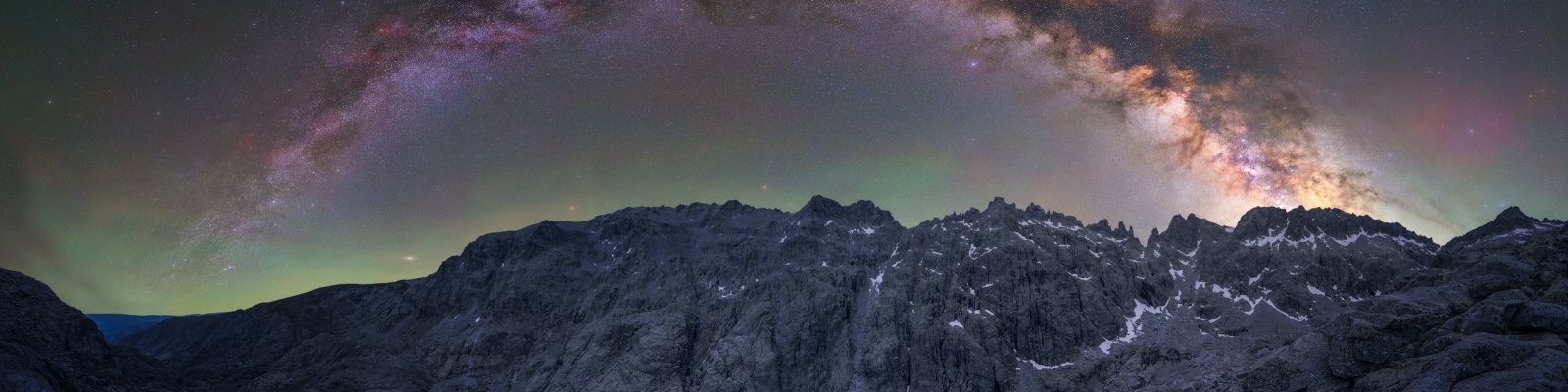 1600x400 Resolution Night-sight from Mountains 1600x400 Resolution ...