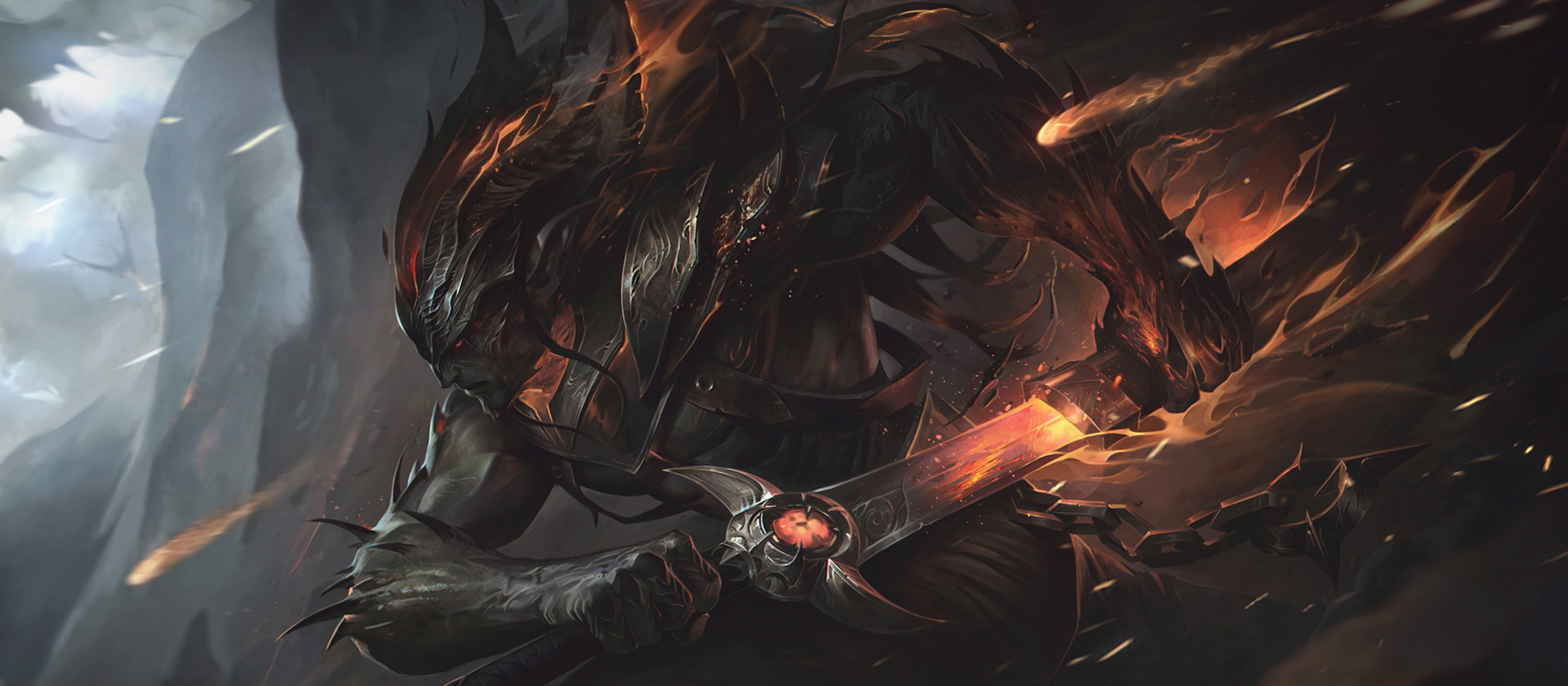 5600x2450 Resolution Nightbringer Yasuo 5600x2450 Resolution Wallpaper ...