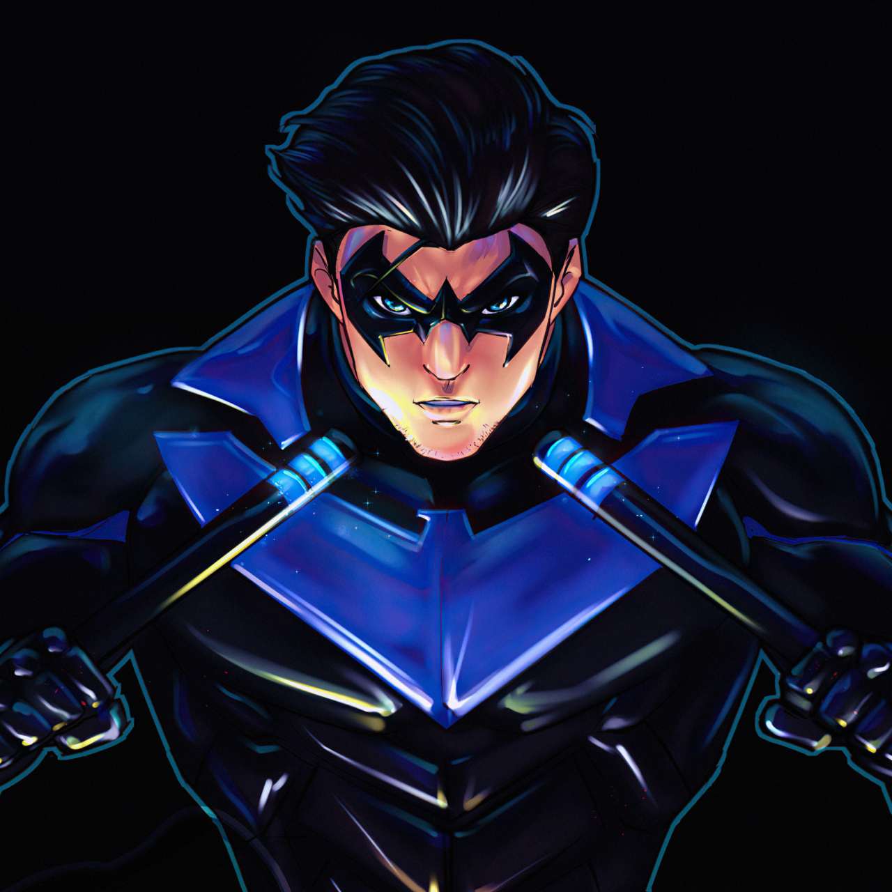 1280x1280 Resolution Nightwing Comic Digital 1280x1280 Resolution ...