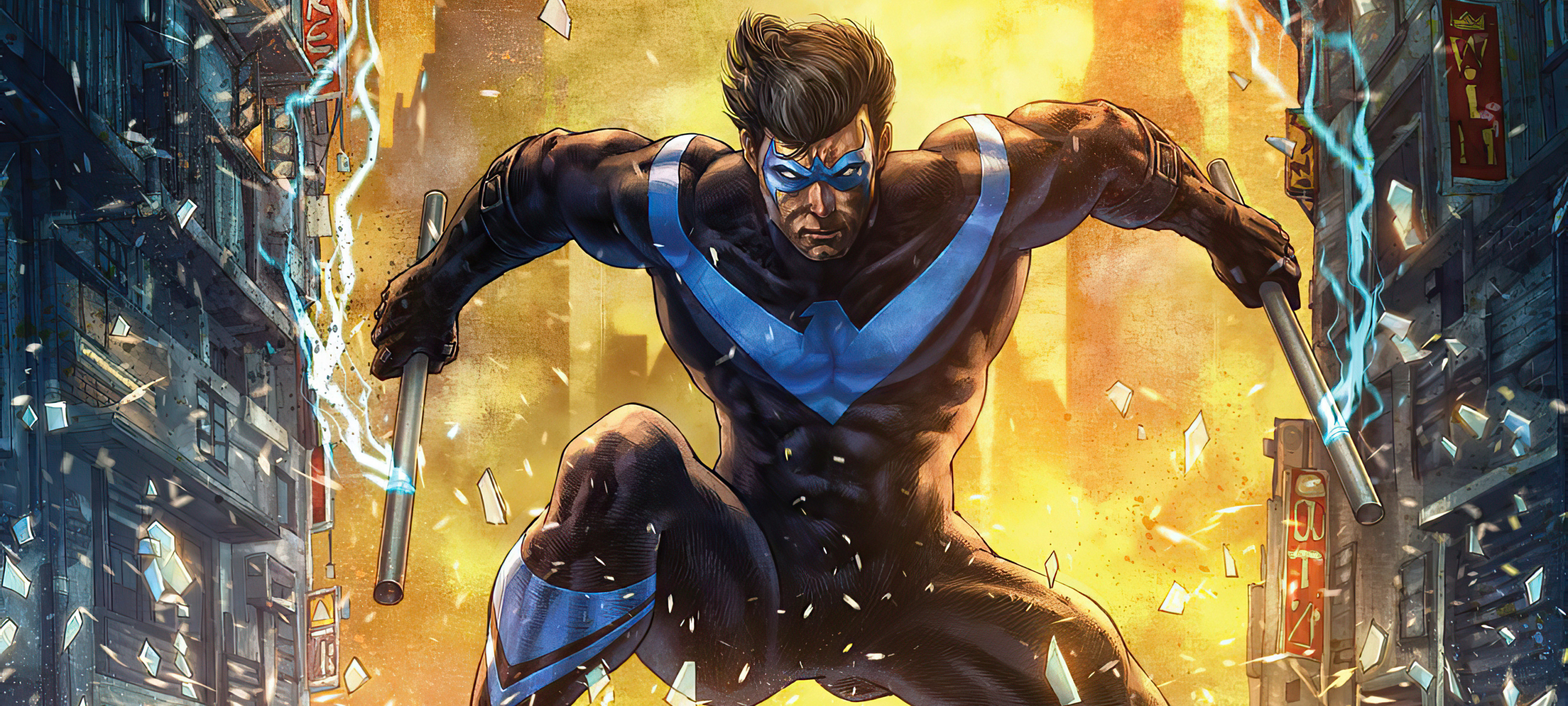 3200x1440 Resolution Nightwing DC Comic 2020 3200x1440 Resolution ...