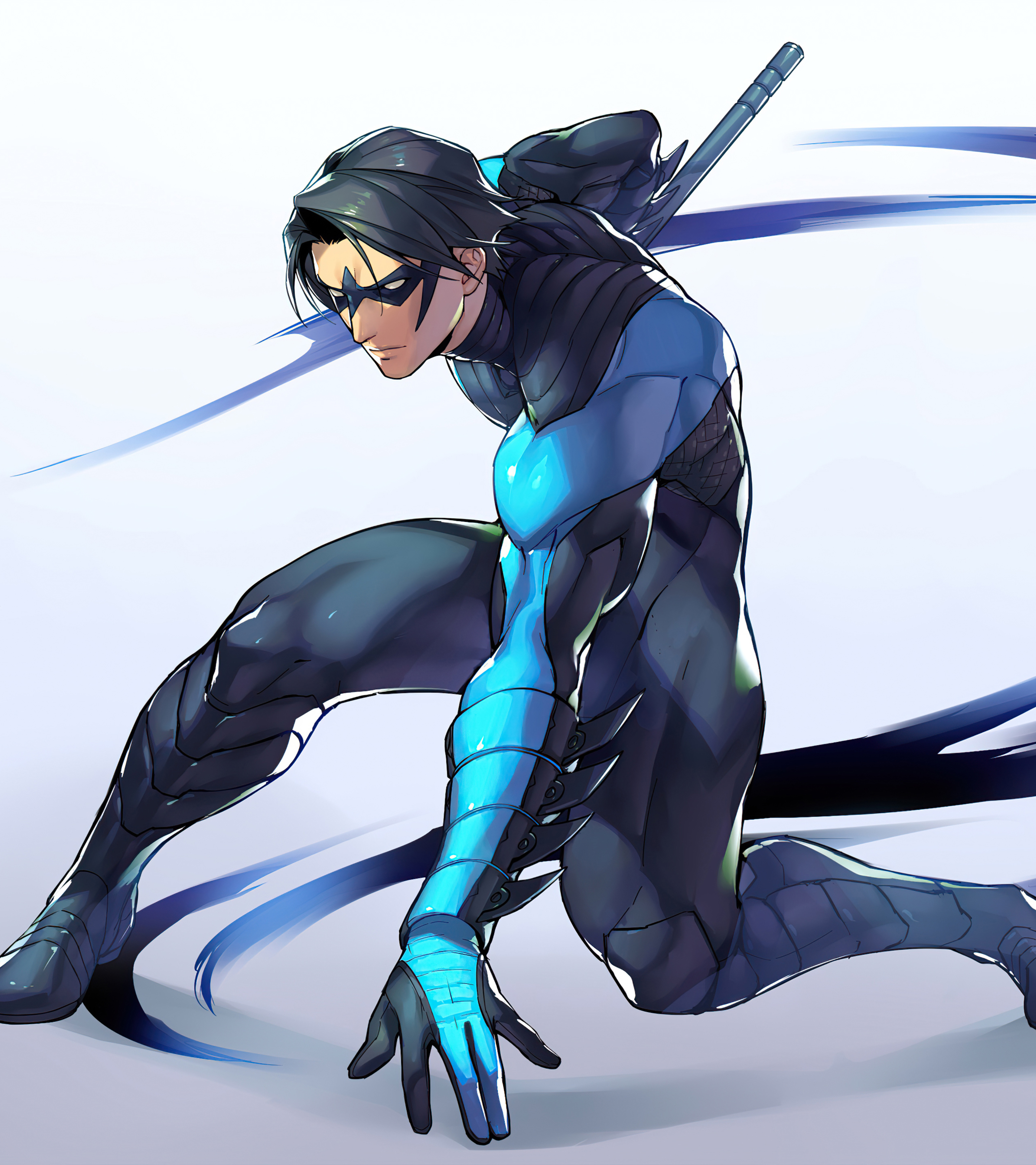 3840x4320 Resolution Nightwing DC Comic Digital 5K 3840x4320 Resolution ...