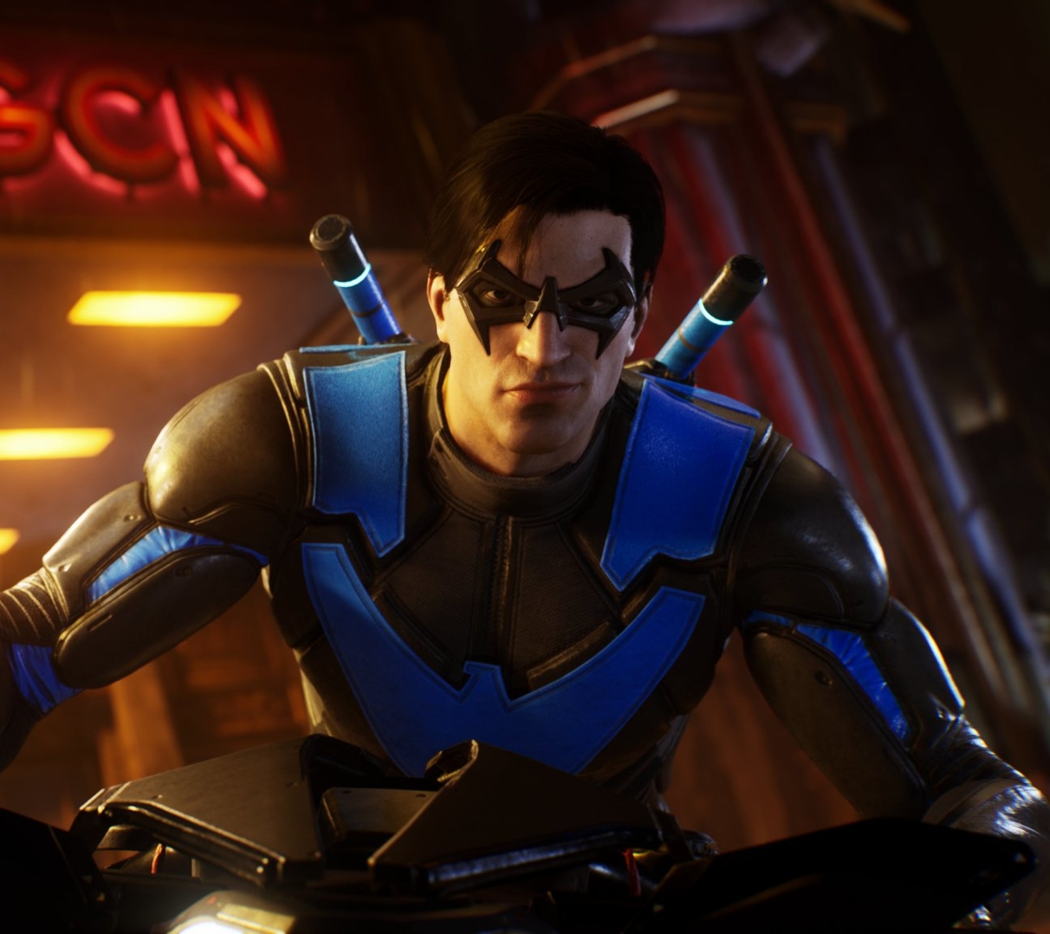 2160x1920 Nightwing in Gotham Knights 2160x1920 Resolution Wallpaper ...