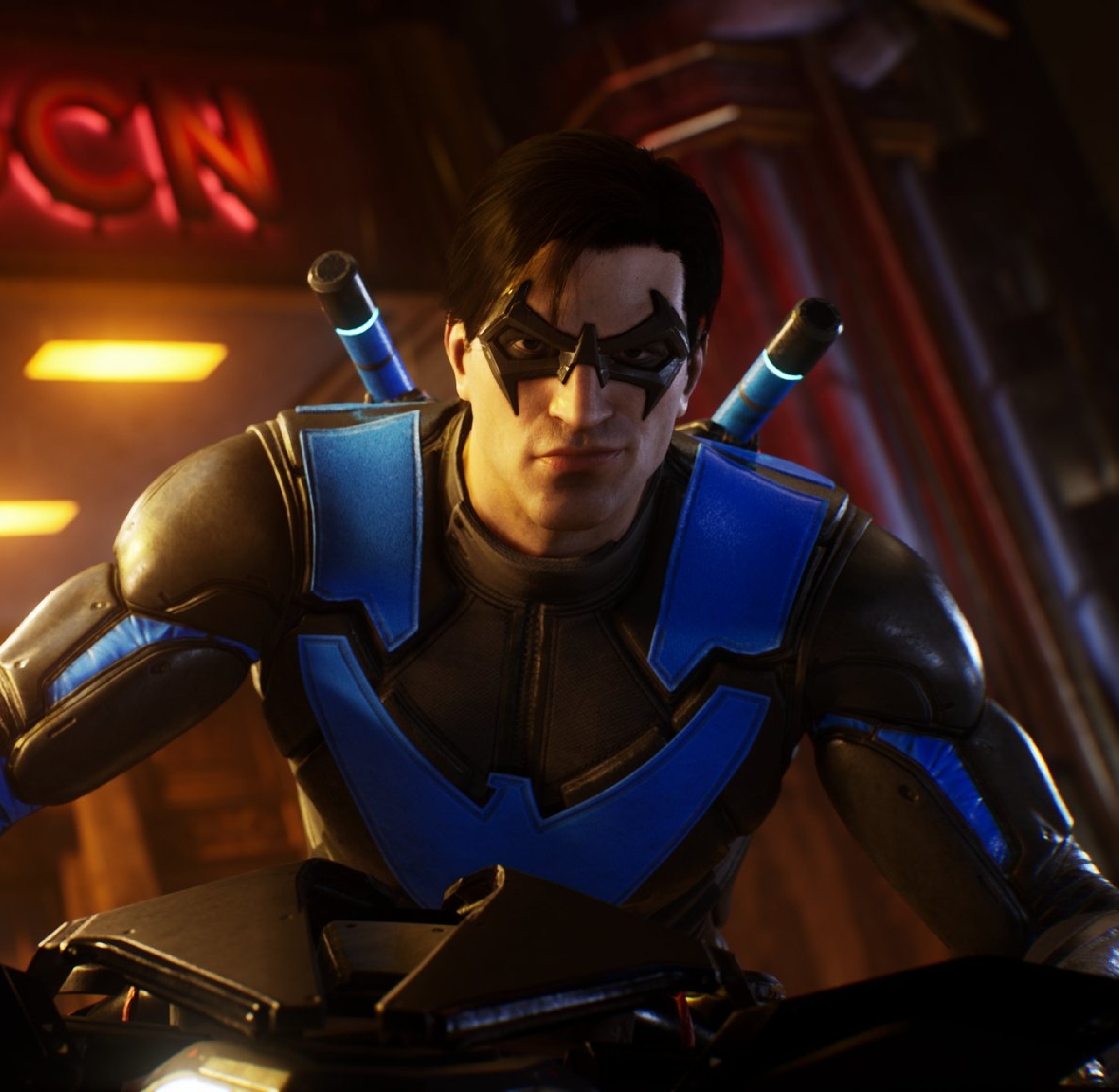 2460x2400 Resolution Nightwing in Gotham Knights 2460x2400 Resolution ...