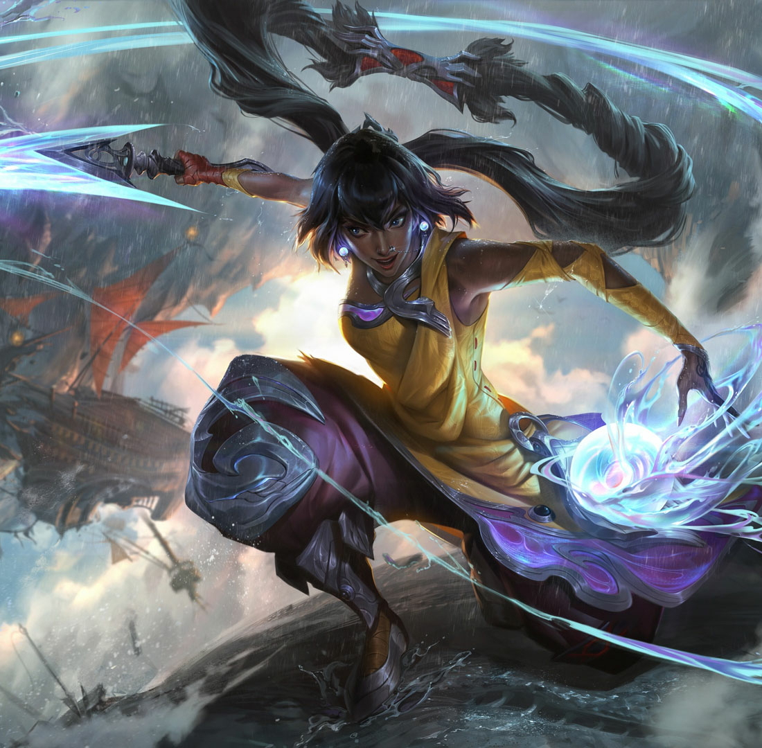 1100x1080 Nilah Cool League Of Legends 1100x1080 Resolution Wallpaper ...