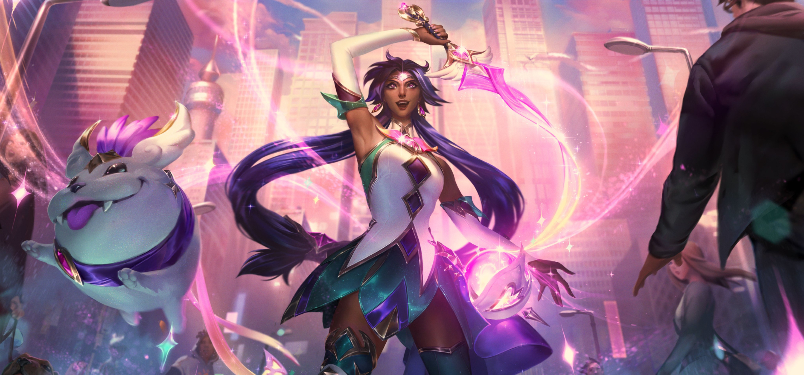 3088x1440 Resolution Nilah Star Guardians League Of Legends 3088x1440 ...