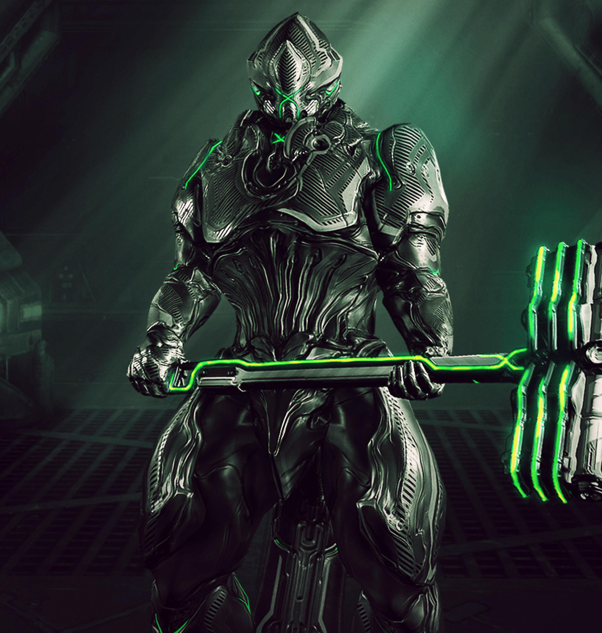 1980x2080 Obsidian HD Warframe 1980x2080 Resolution Wallpaper, HD Games ...