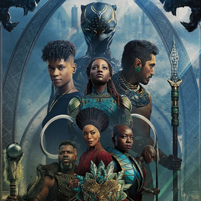 700x700 Official Black Panther Wakanda Forever 4K Poster 700x700 ...