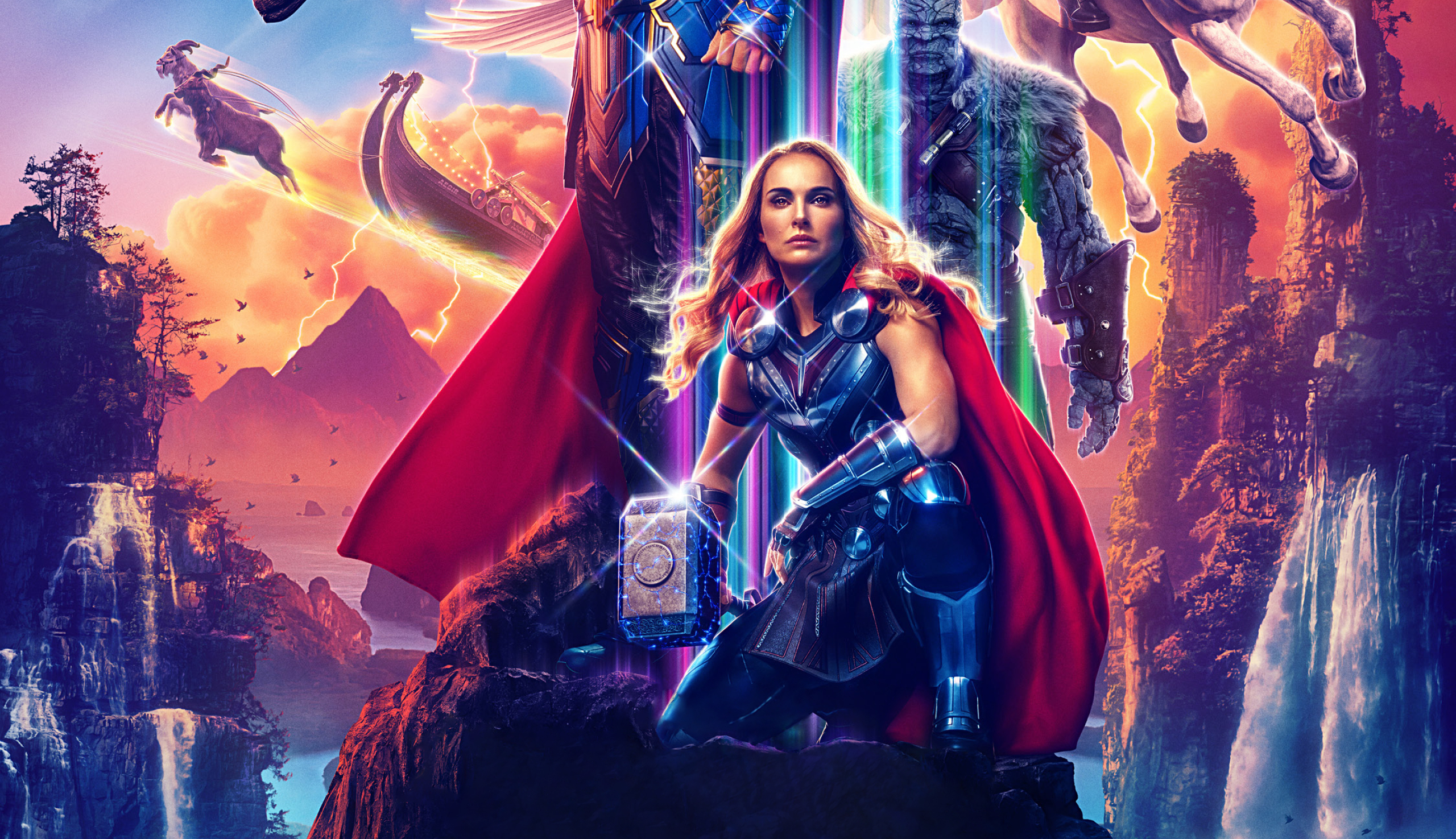 2560x1476 Resolution Official HD Thor Love and Thunder Jane Foster ...